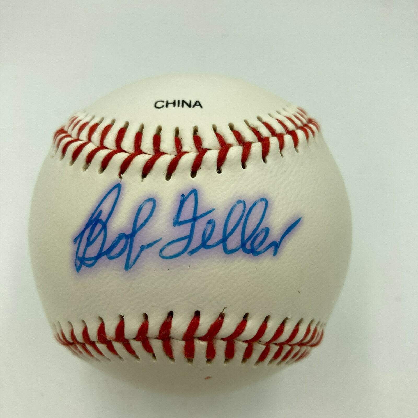 Bob Feller Signed Autographed Official League Baseball With PSA DNA COA ...
