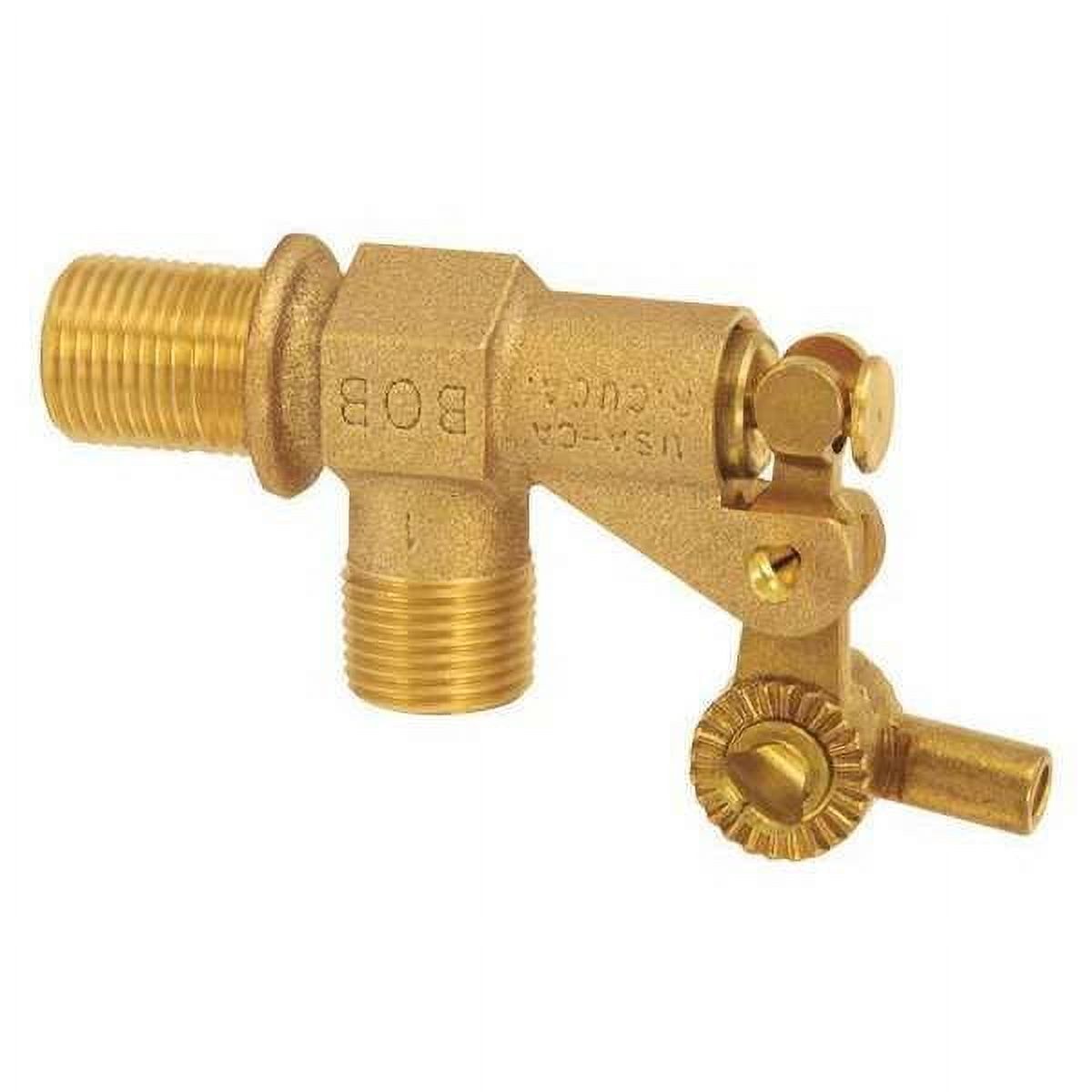 Bob Float Valve,3/4 in.,Bulkhead,Brass,MNPT R700-3/4 - Walmart.com