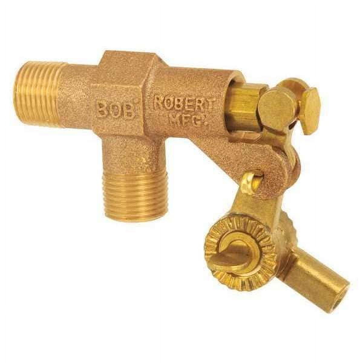 Bob Float Valve,3/8 in.,Pipe,Brass,MNPT R400-3/8 - Walmart.com