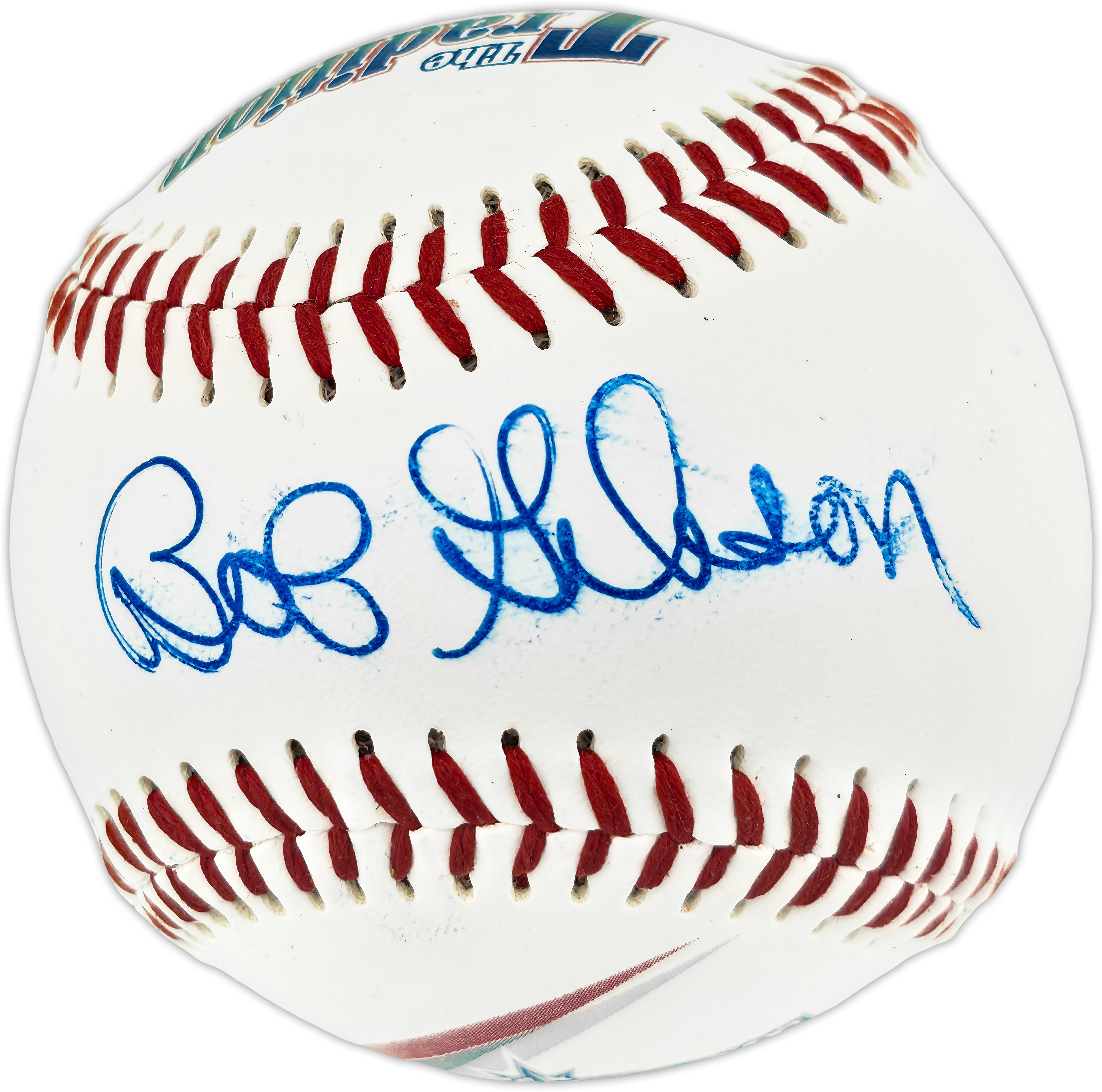 Bob Gibson Autographed Official 2001 All Star Game Logo Baseball St ...