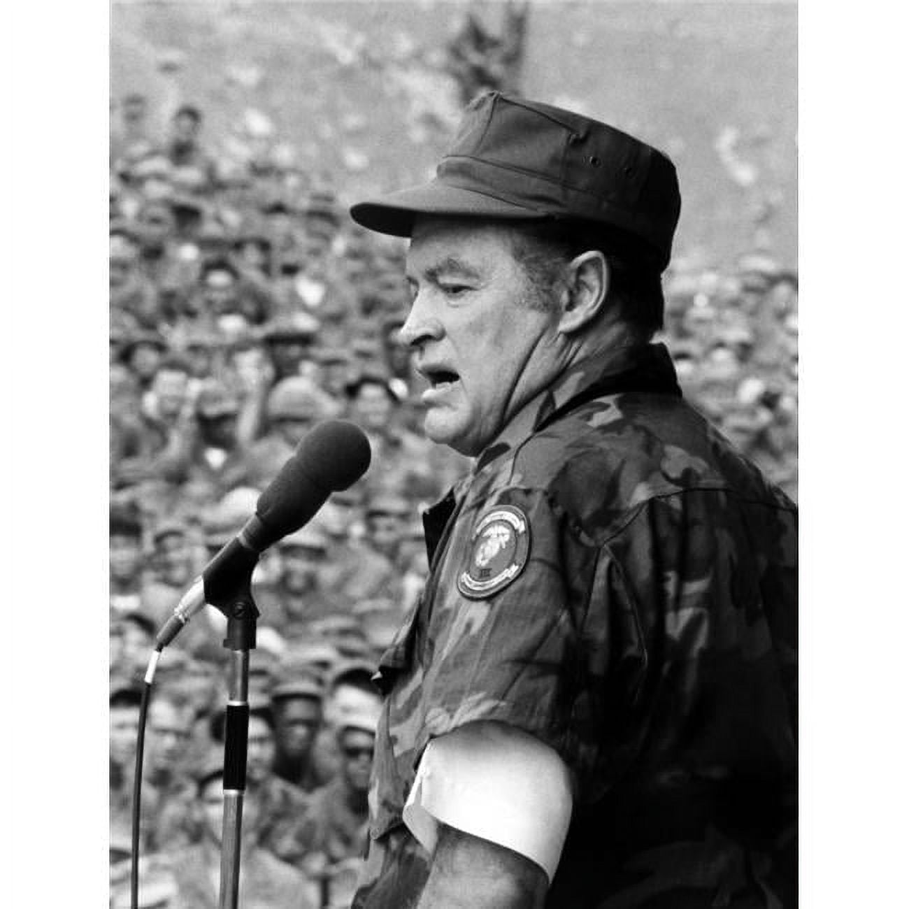 Bob Hope Entertaining The Troops In Vietnam Late 1960S Photo Print, 8 x ...