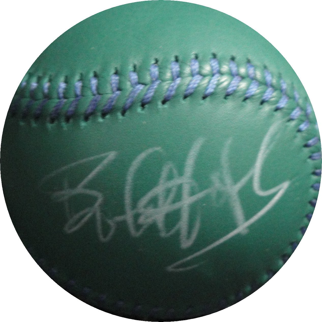 Bob Hope Signed Autographed Green Baseball on Silvr Ink JSA Letter ...