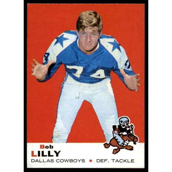 Bob Lilly Card 1969 Topps #53 - Walmart.com