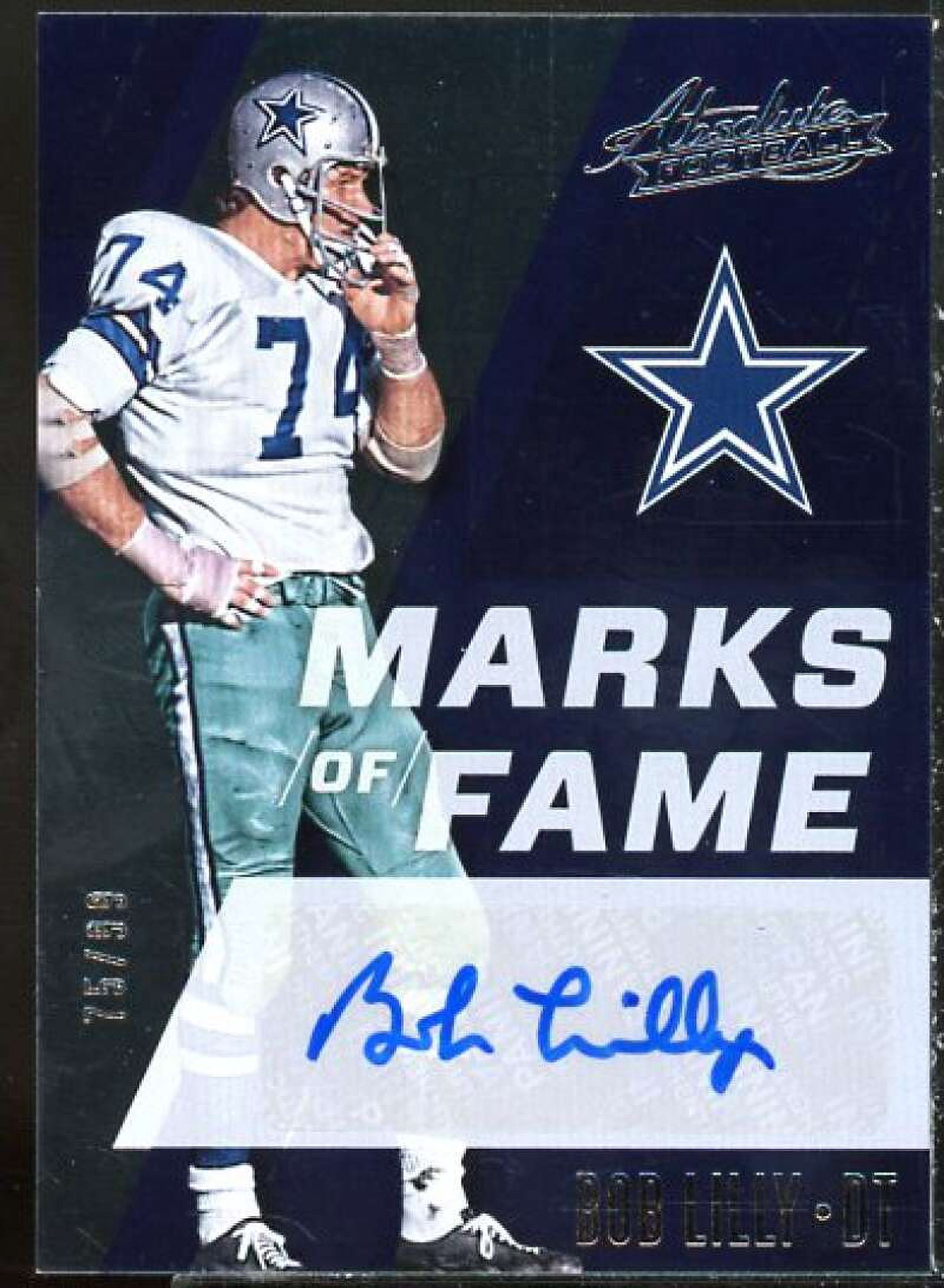 Bob Lilly Card 2017 Absolute Marks of Fame #3 - Walmart.com