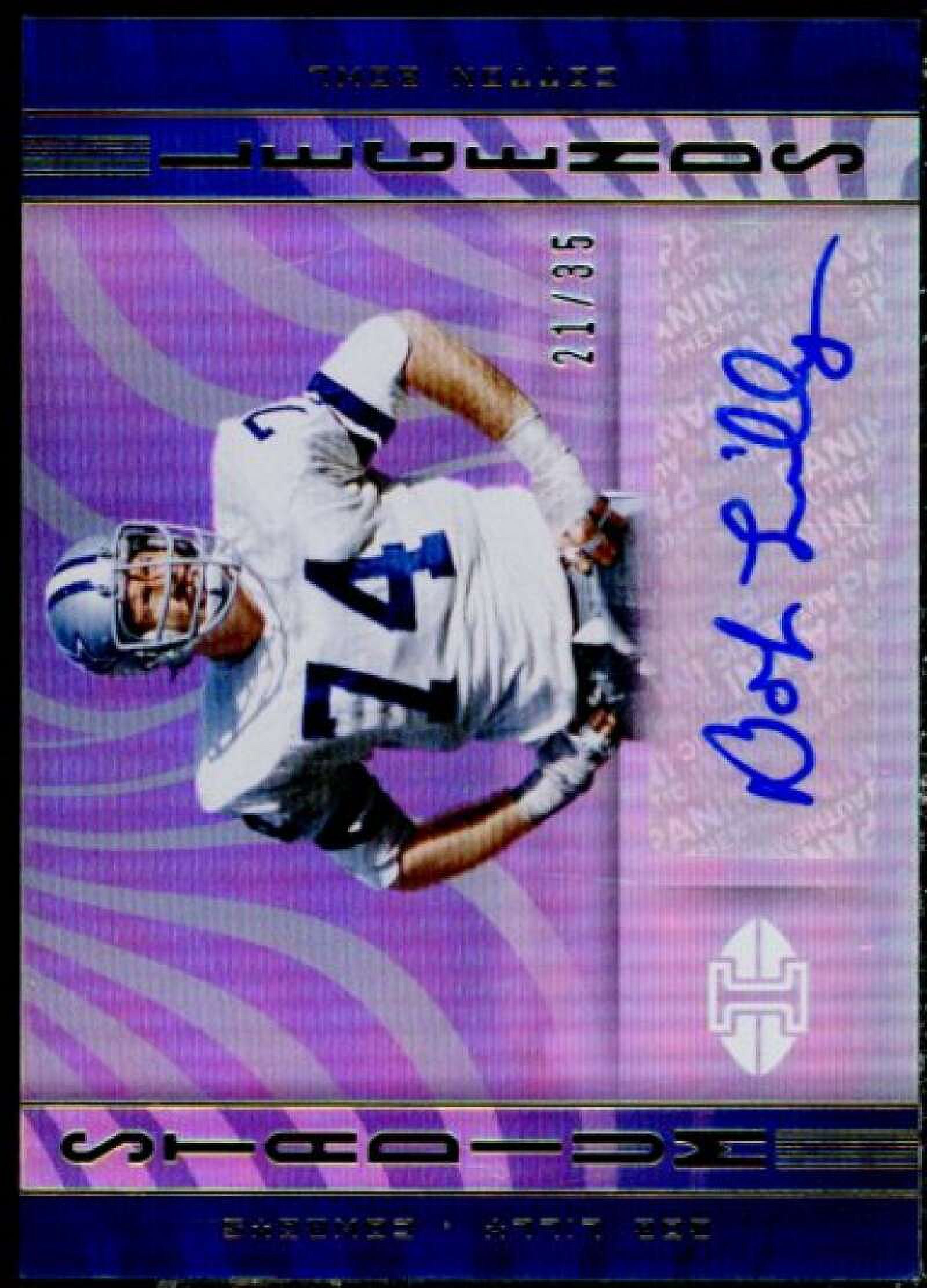 Bob Lilly Card 2019 Panini Illusions Stadium Legends Autographs #18 ...