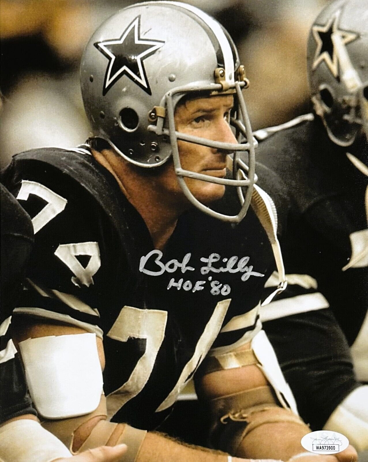 Bob Lilly Signed Autographed 8x10 Photo JSA Authenticated #3 - Walmart.com