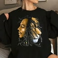 Bob M Custom Personalized Sweat. Reggae Music Sweater. Rastaman Multi ...