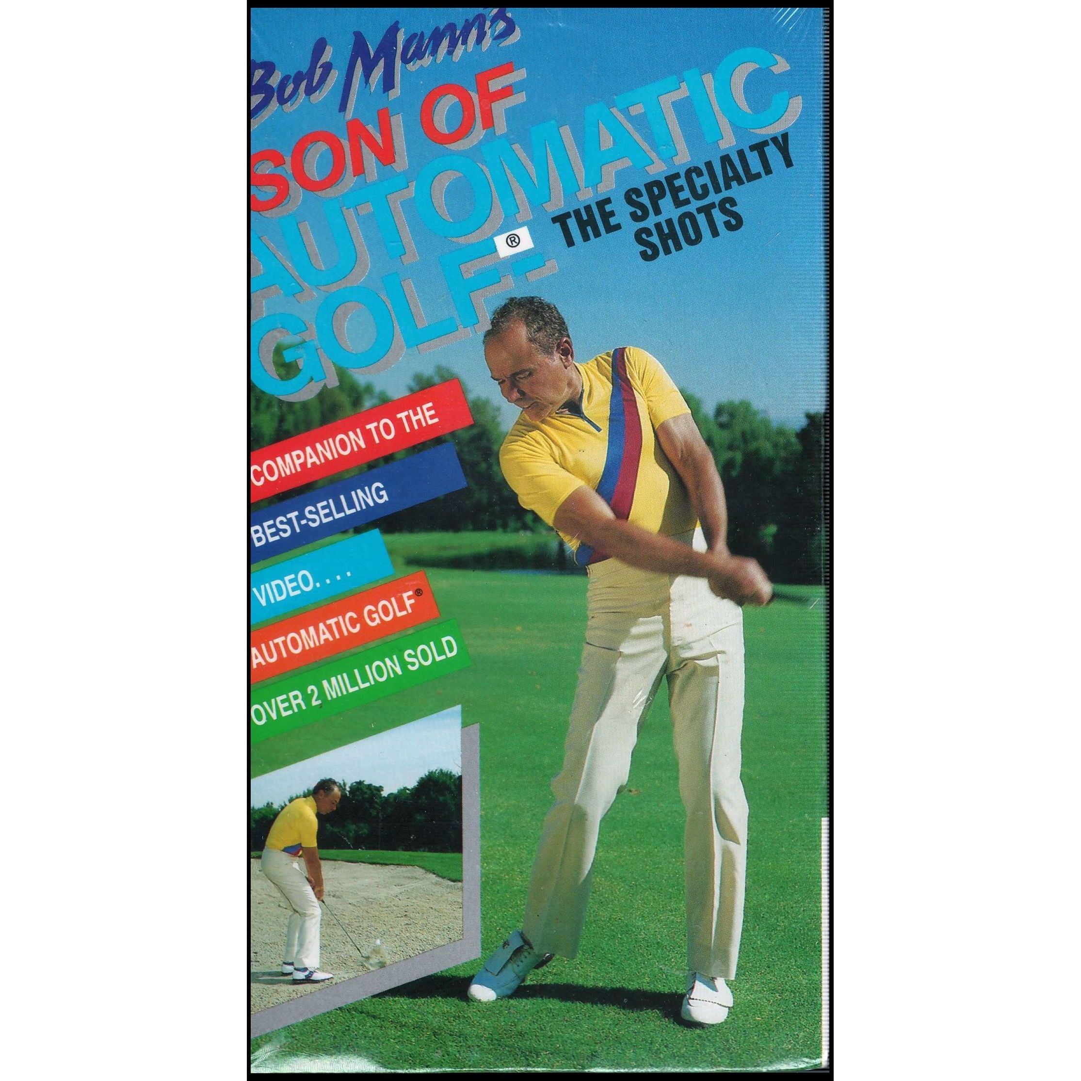 Bob Mann's Son of Automatic Golf: The Specialty Shots (VHS Tape ...
