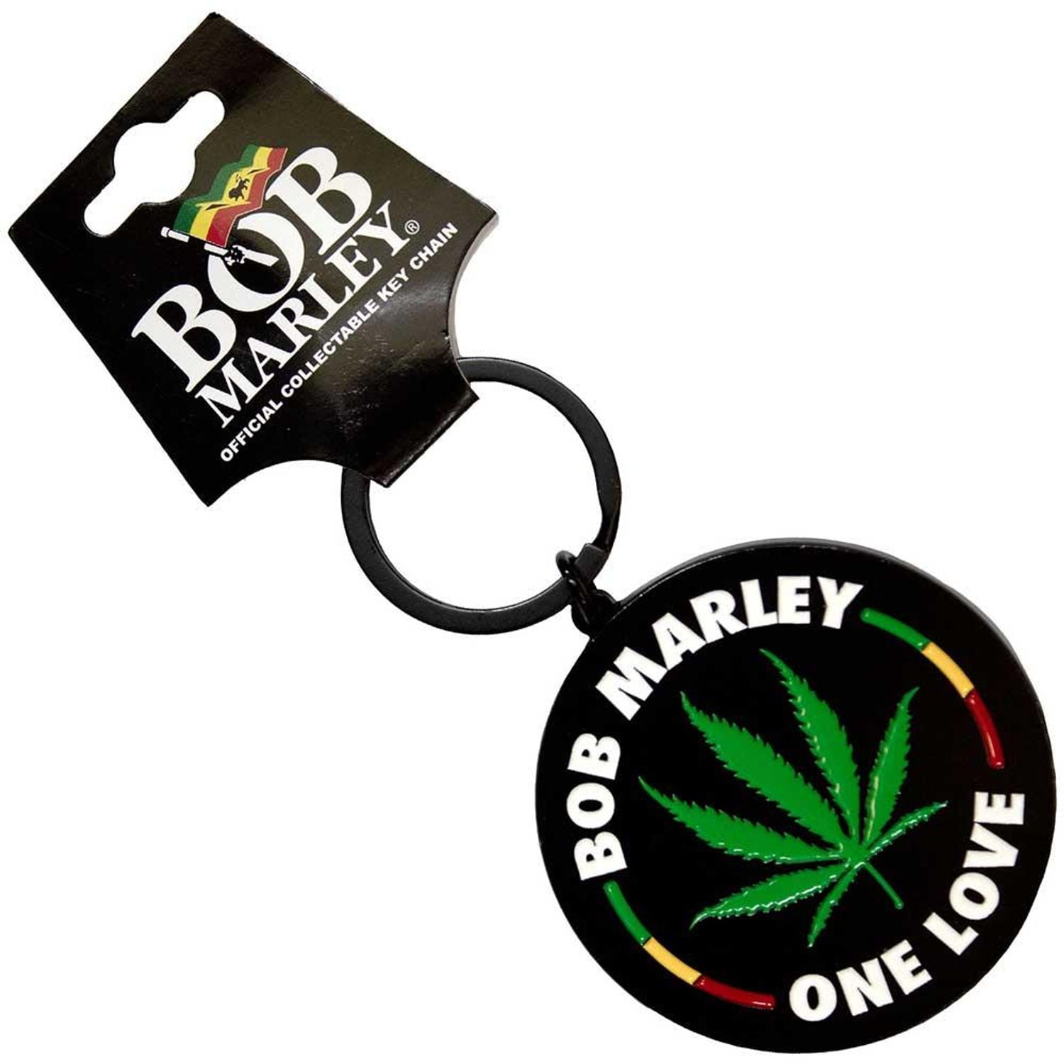 Bob Marley Leaf Keychain - Walmart.com