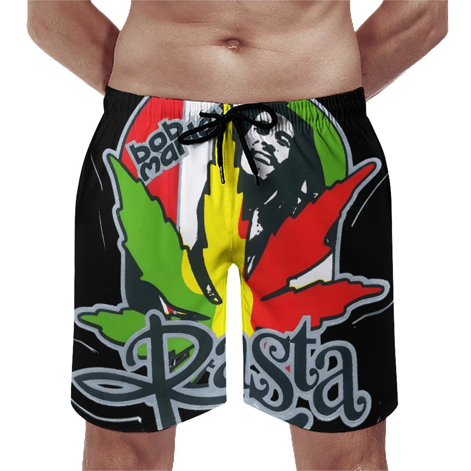 Bob_Marley Lively Mens Swim Trunks Quick Dry Board Shorts,Breathable ...
