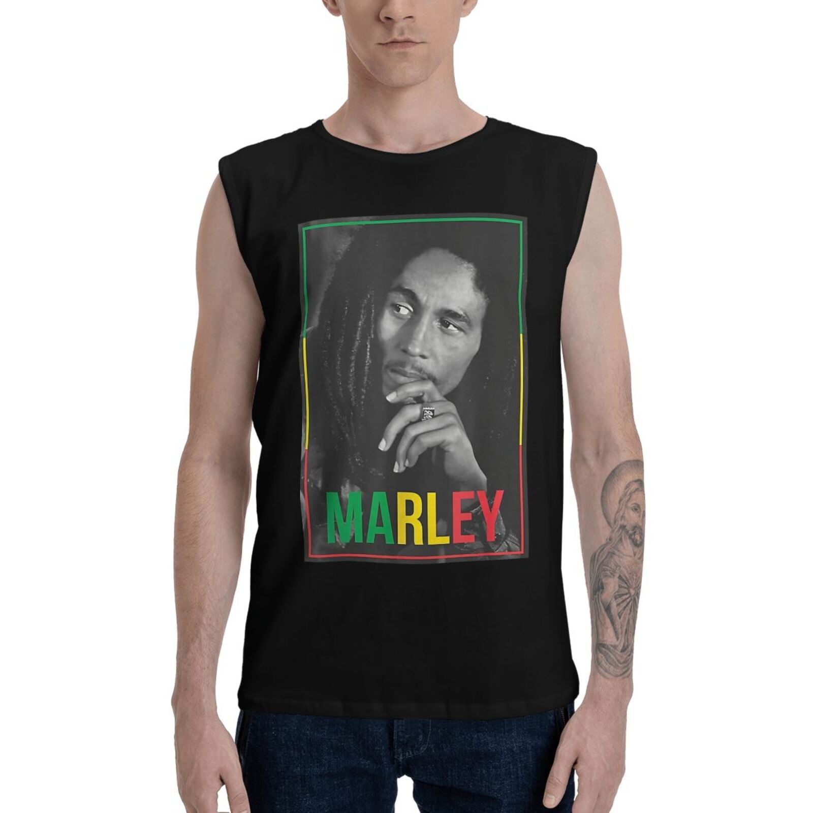 Bob Marley Men's Sleeveless T-Shirt - Walmart.com