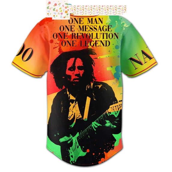 Bob Marley One Man One Message One Revolution One Legend Personalized ...
