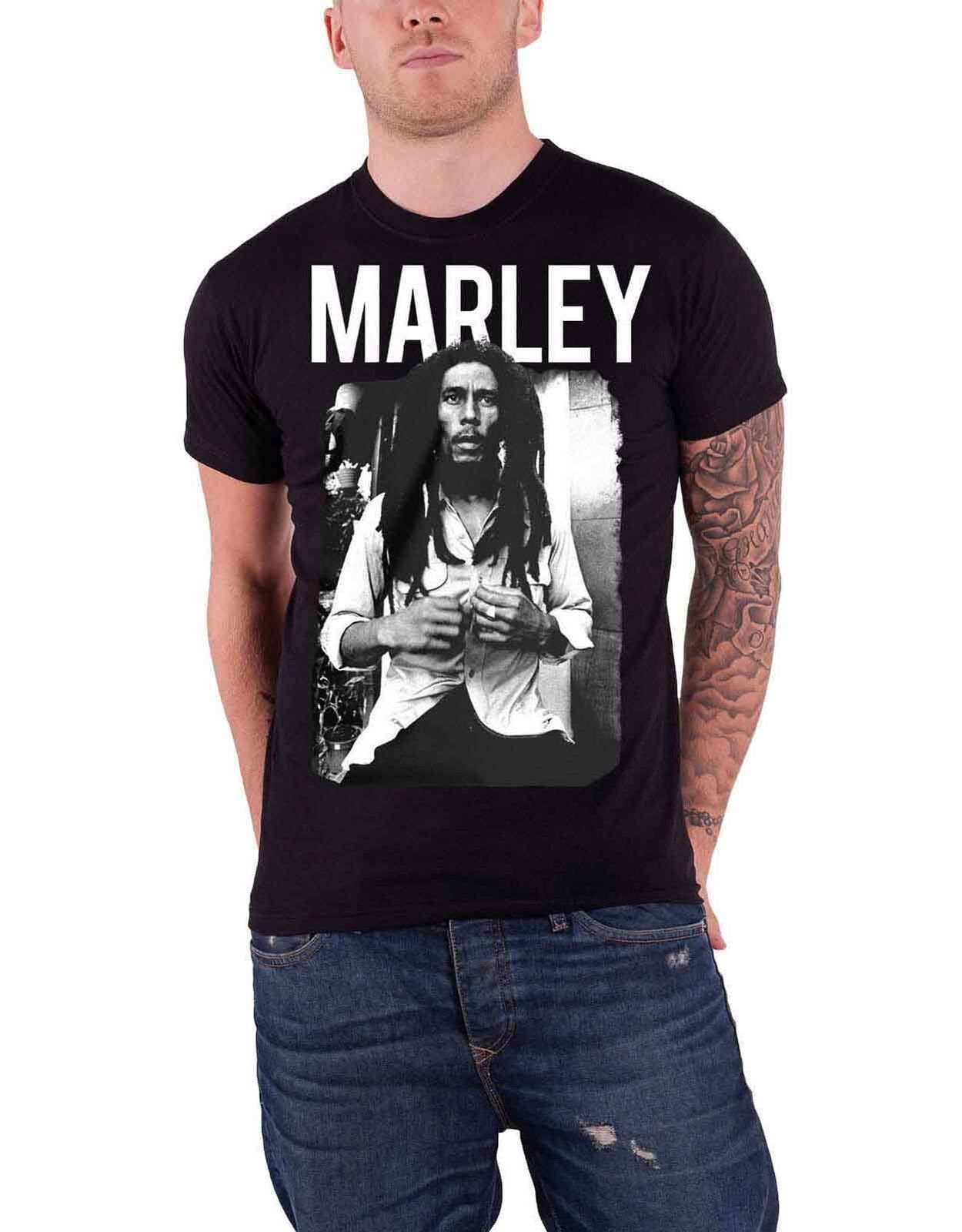 Bob Marley Rasta Photo T Shirt - Walmart.com