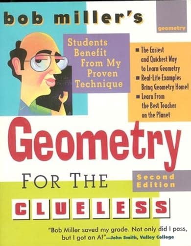 Pre-Owned Bob Miller's Geometry for the Clueless, 2nd Edition ...