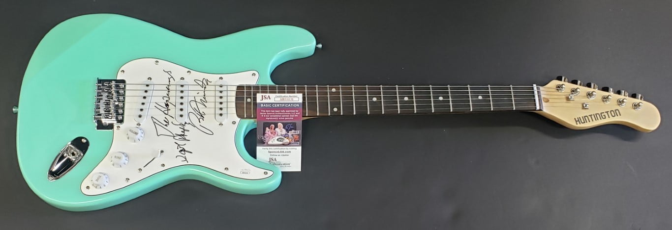 Bob Miranda Hand Signed Autograph Electric Guitar The Happenings JSA ...