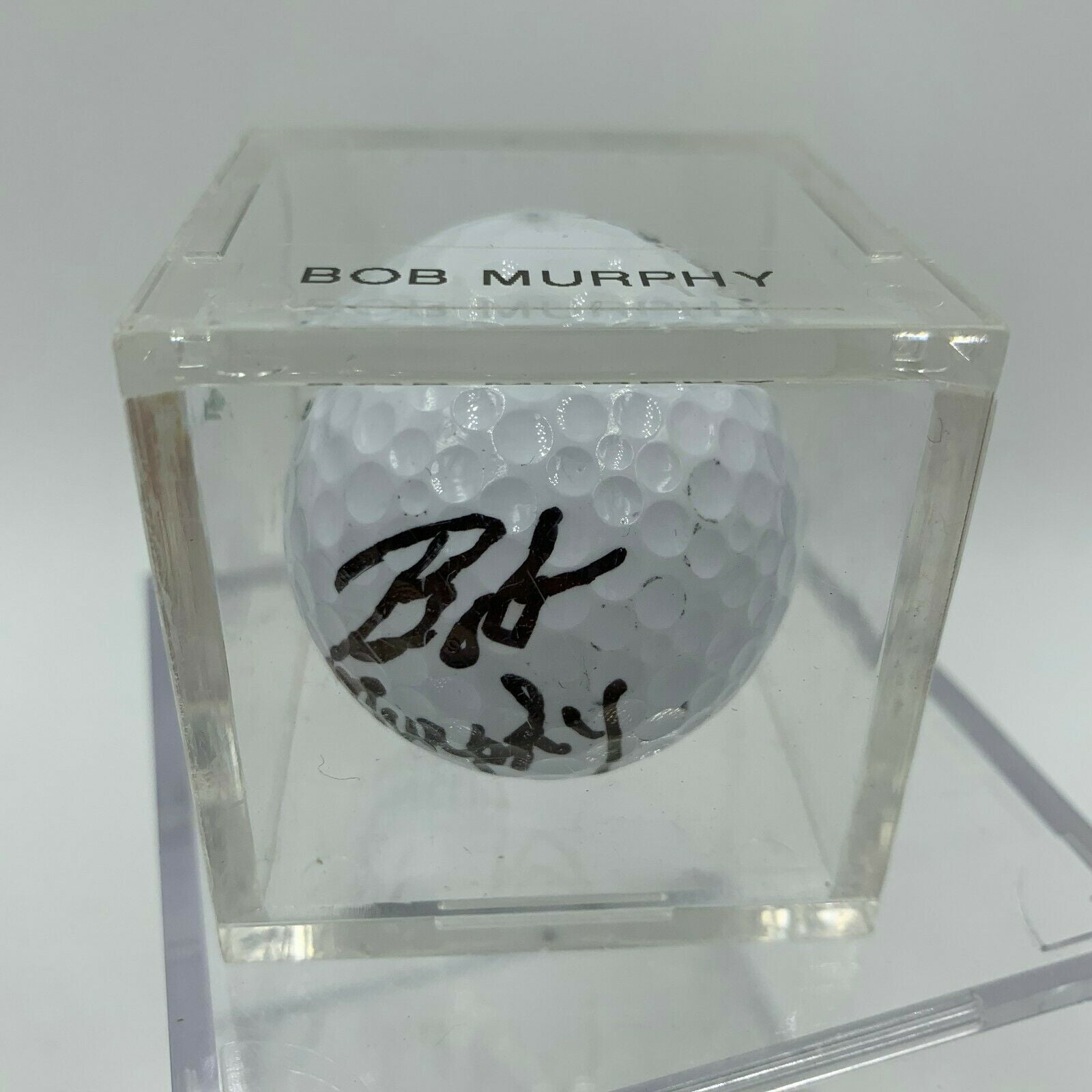 Bob Murphy Signed Autographed Golf Ball PGA With JSA COA - Walmart.com