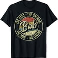 Bob Personal Name First Name Retro Bob T-Shirt - Walmart.com
