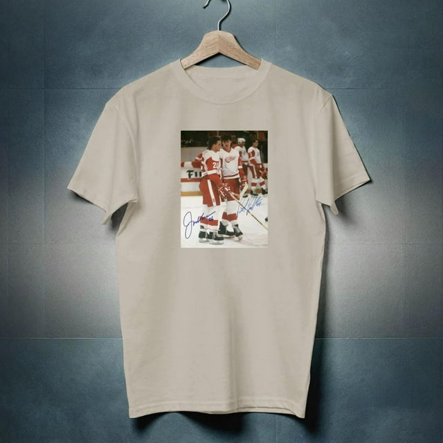 Bob Probert Joe Kocur ®Bruise Brothers Signed T-shirt Black Tee S-5XL ...