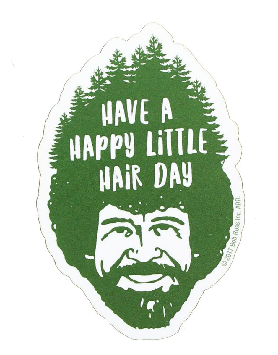 Bob Ross Hair Funky Chunky Magnet - Walmart.com