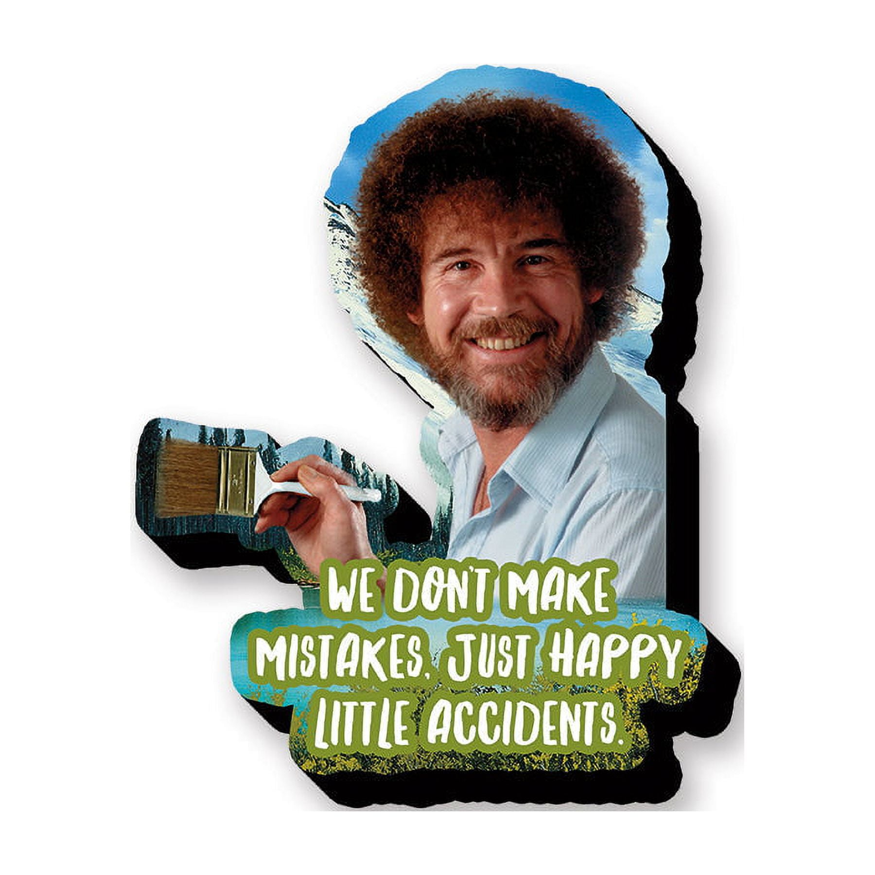 Bob Ross Little Accidents Funky Chunky Magnet - Walmart.com