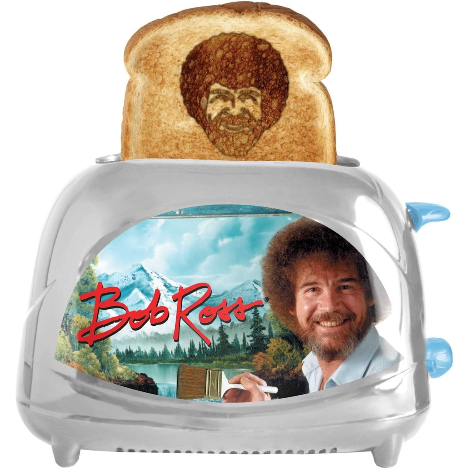Bob Ross Toaster - Toasts Bob's Iconic Face onto Your Toast - Walmart.com