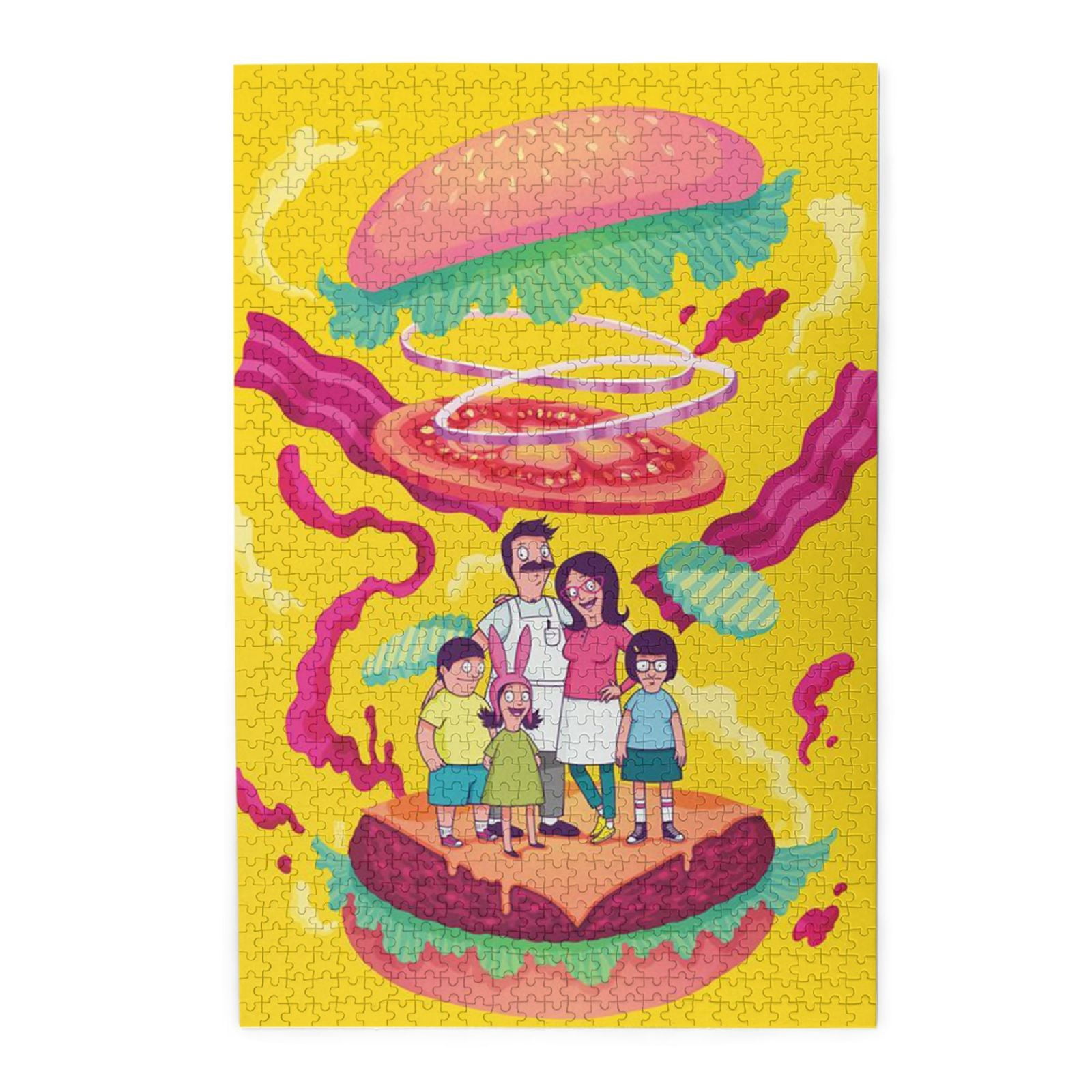 Bob'S Burgers 1000 Pieces Wooden Puzzle Jigsaw Puzzles For Adults ...