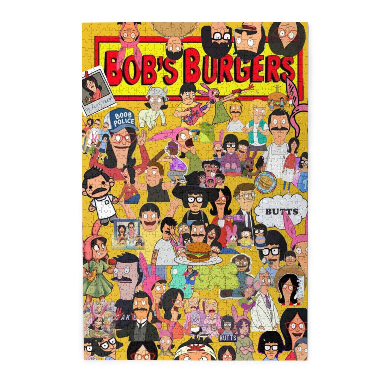Bob'S Burgers 1000 Pieces Wooden Puzzle Jigsaw Puzzles For Adults ...