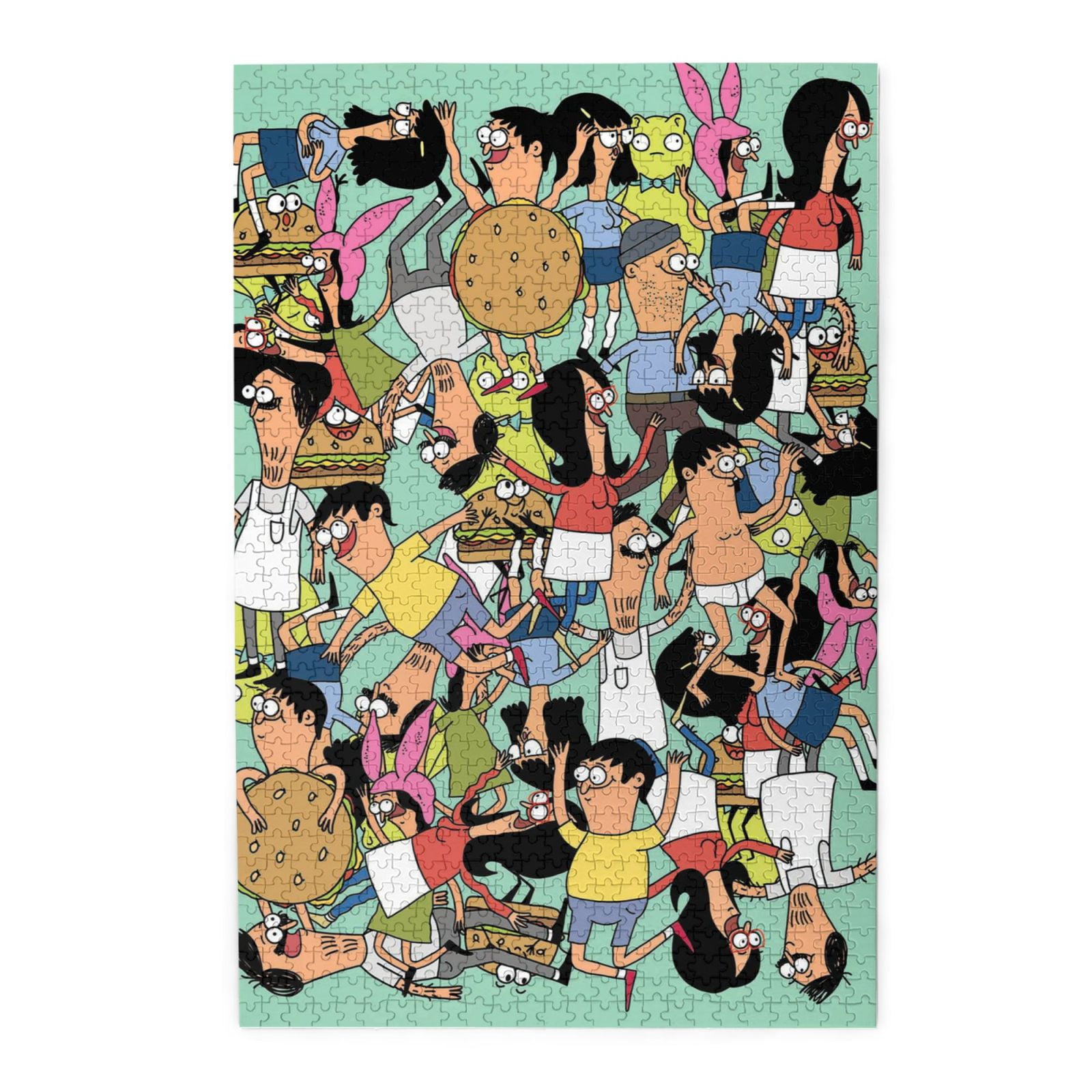 Bob'S Burgers 1000 Pieces Wooden Puzzle Jigsaw Puzzles For Adults ...