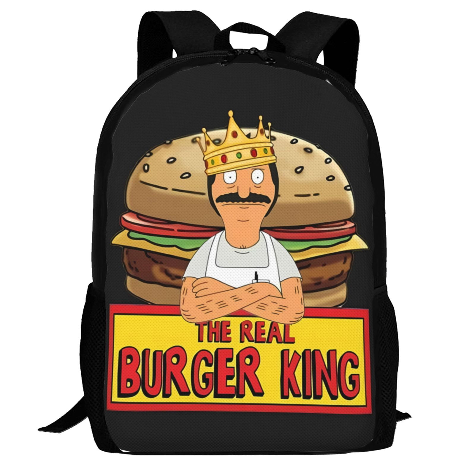 Bob'S Burgers Backpack,3d Print Laptop Backpack Lightweight Casual ...