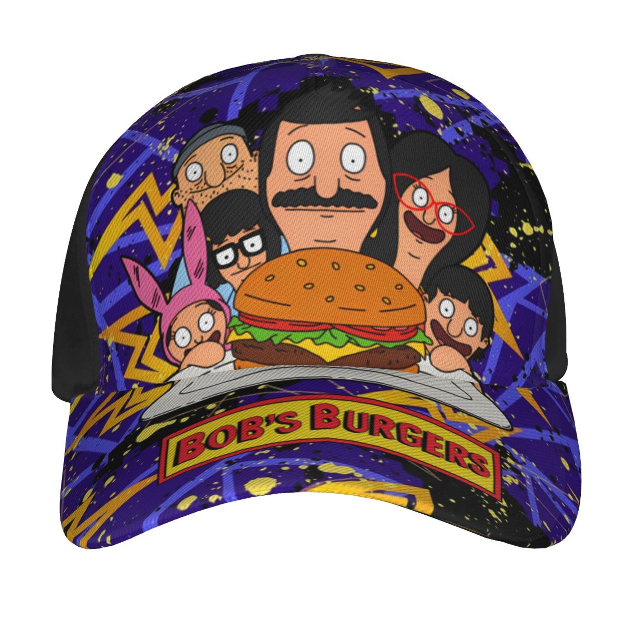 Bob'S Burgers Baseball Hat Hip Hop Caps Sun Hat Outdoor Trucker Hat ...