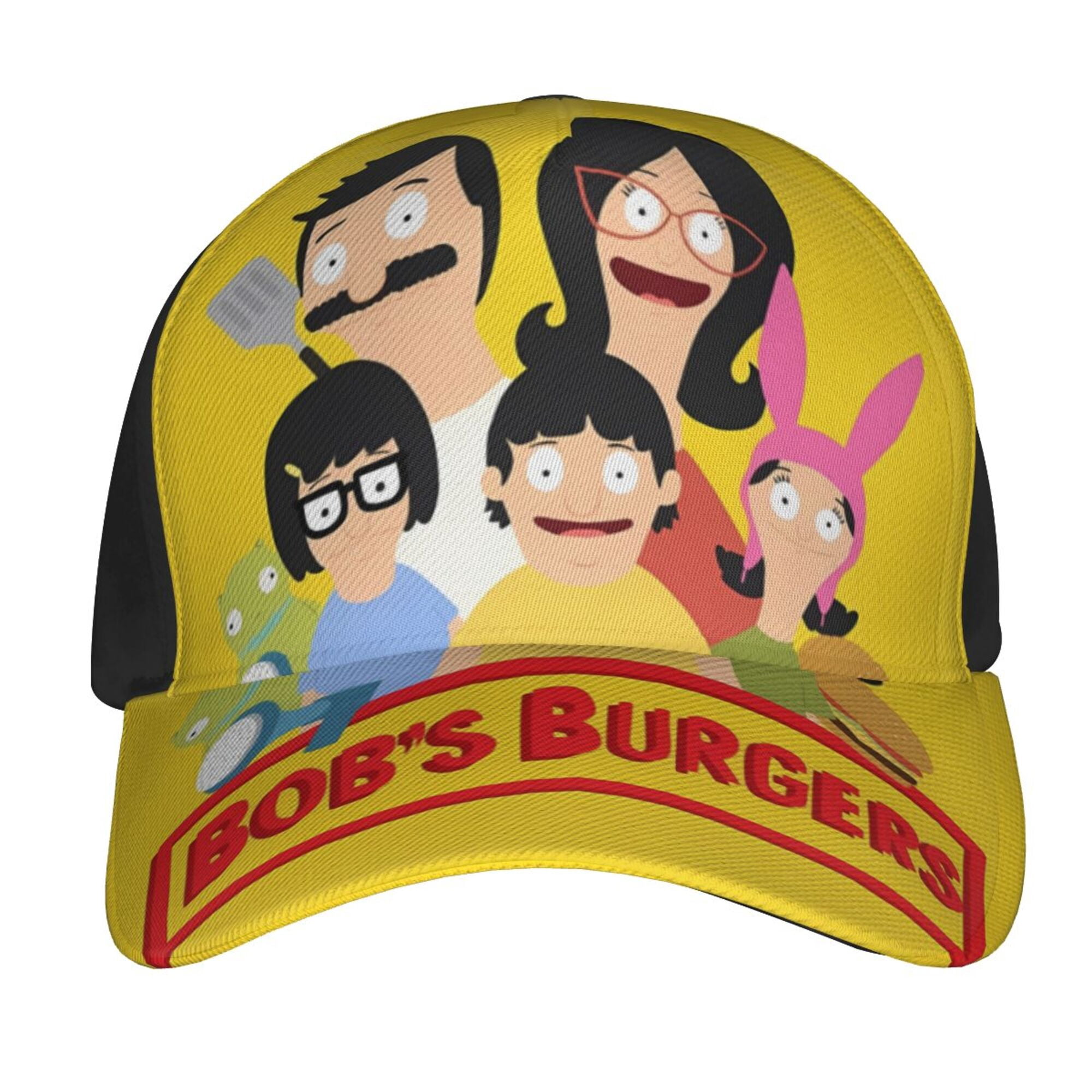 Bob'S Burgers Baseball Hat Hip Hop Caps Sun Hat Outdoor Trucker Hat ...