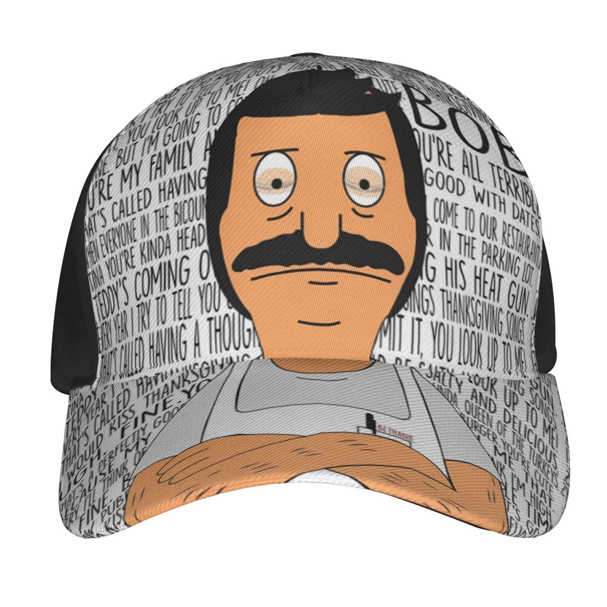 Bob'S Burgers Baseball Hat Hip Hop Caps Sun Hat Outdoor Trucker Hat ...