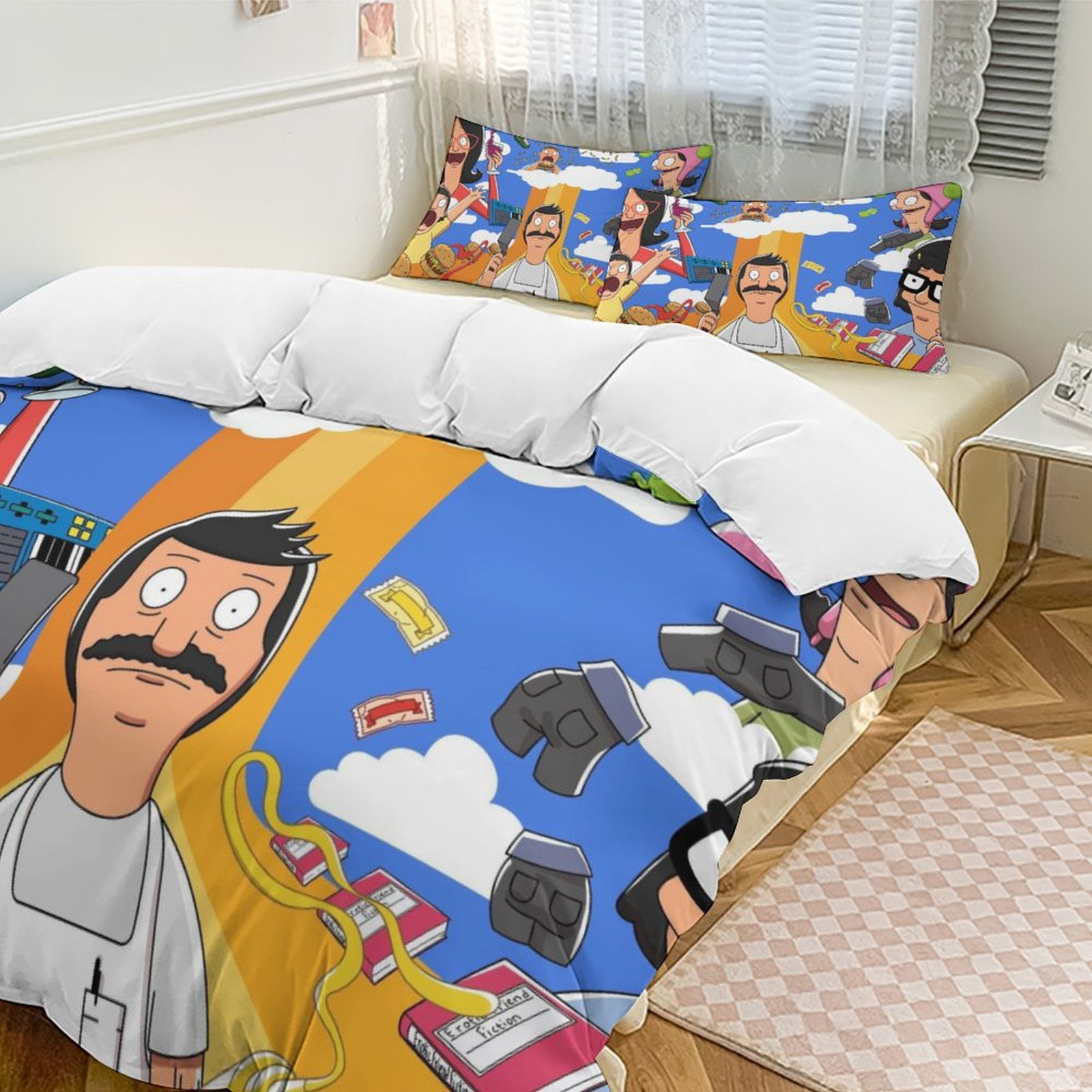 Bob'S Burgers Bedding Sets, Comforter Duvet Cover And 2 Pillow Shams ...