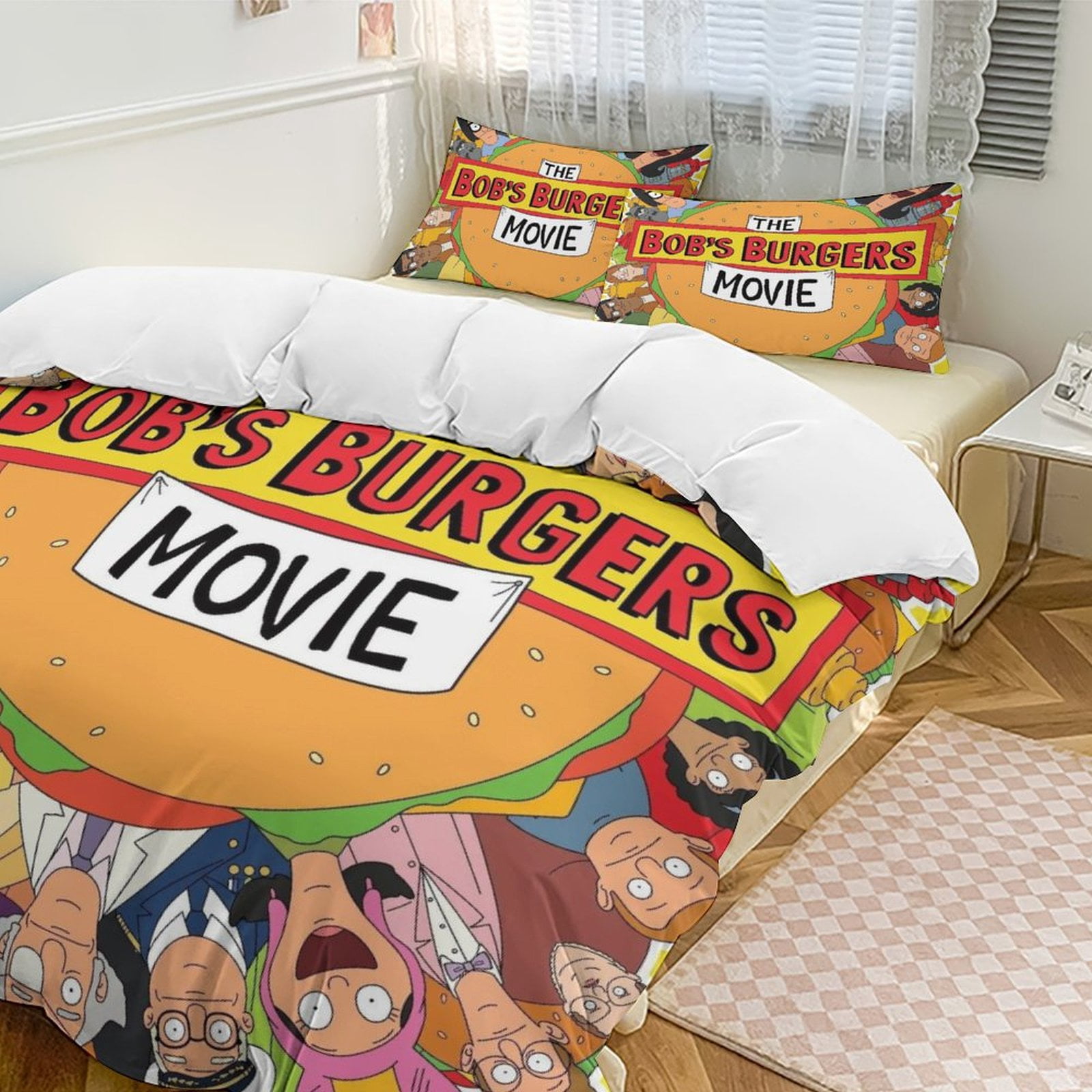 Bob'S Burgers Bedding Sets, Comforter Duvet Cover And 2 Pillow Shams ...