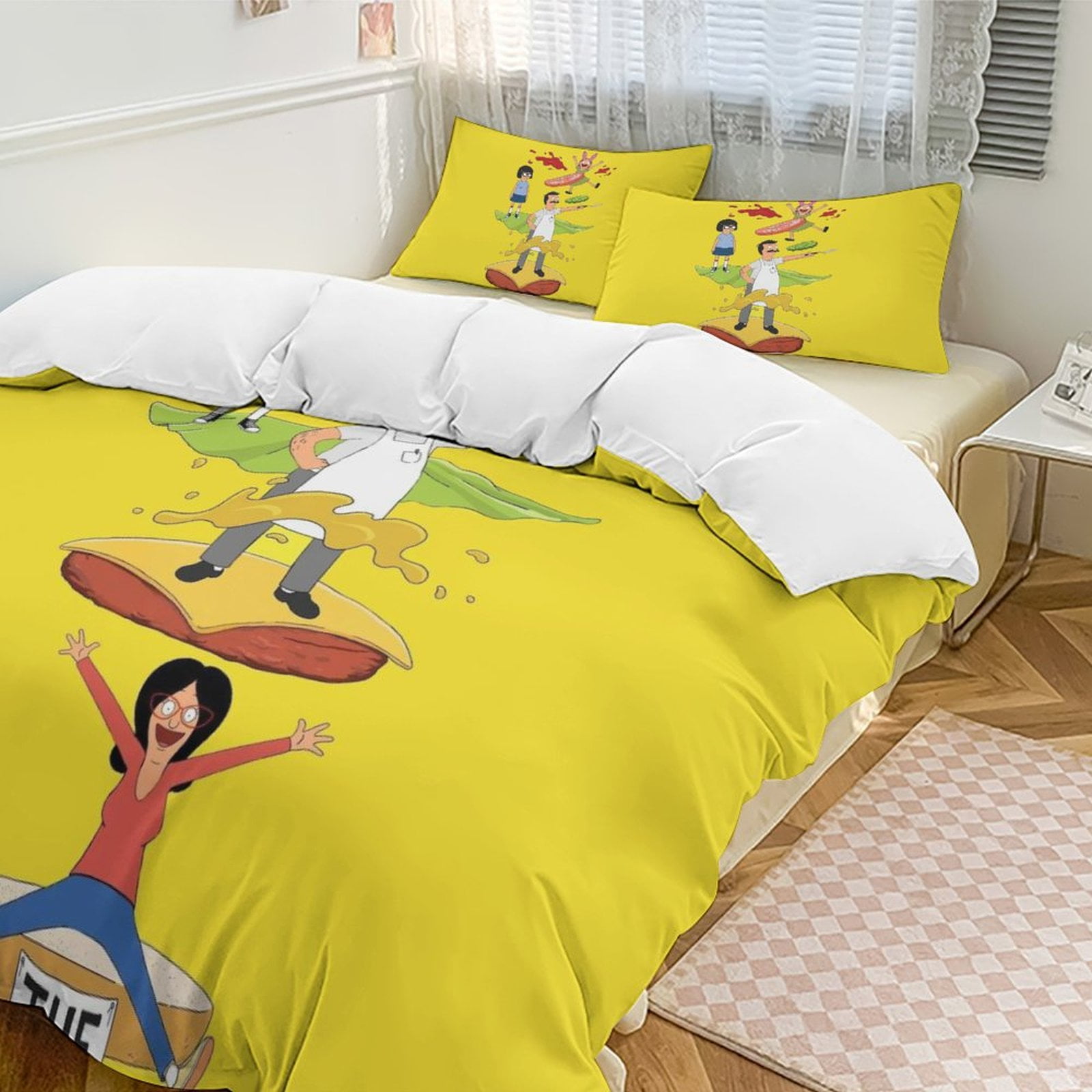 Bob'S Burgers Bedding Sets, Comforter Duvet Cover And 2 Pillow Shams ...