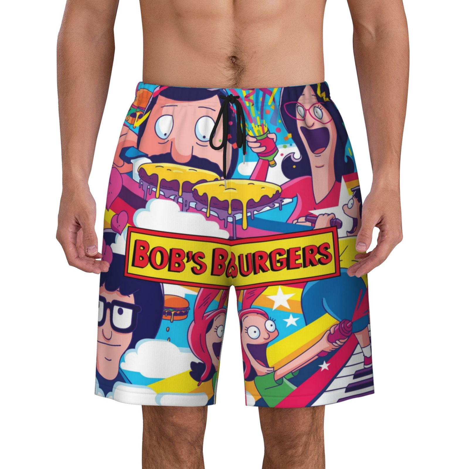 Bob'S Burgers Boys Swim Trunks Quick Dry Swim Shorts Kids Bathing Suits ...