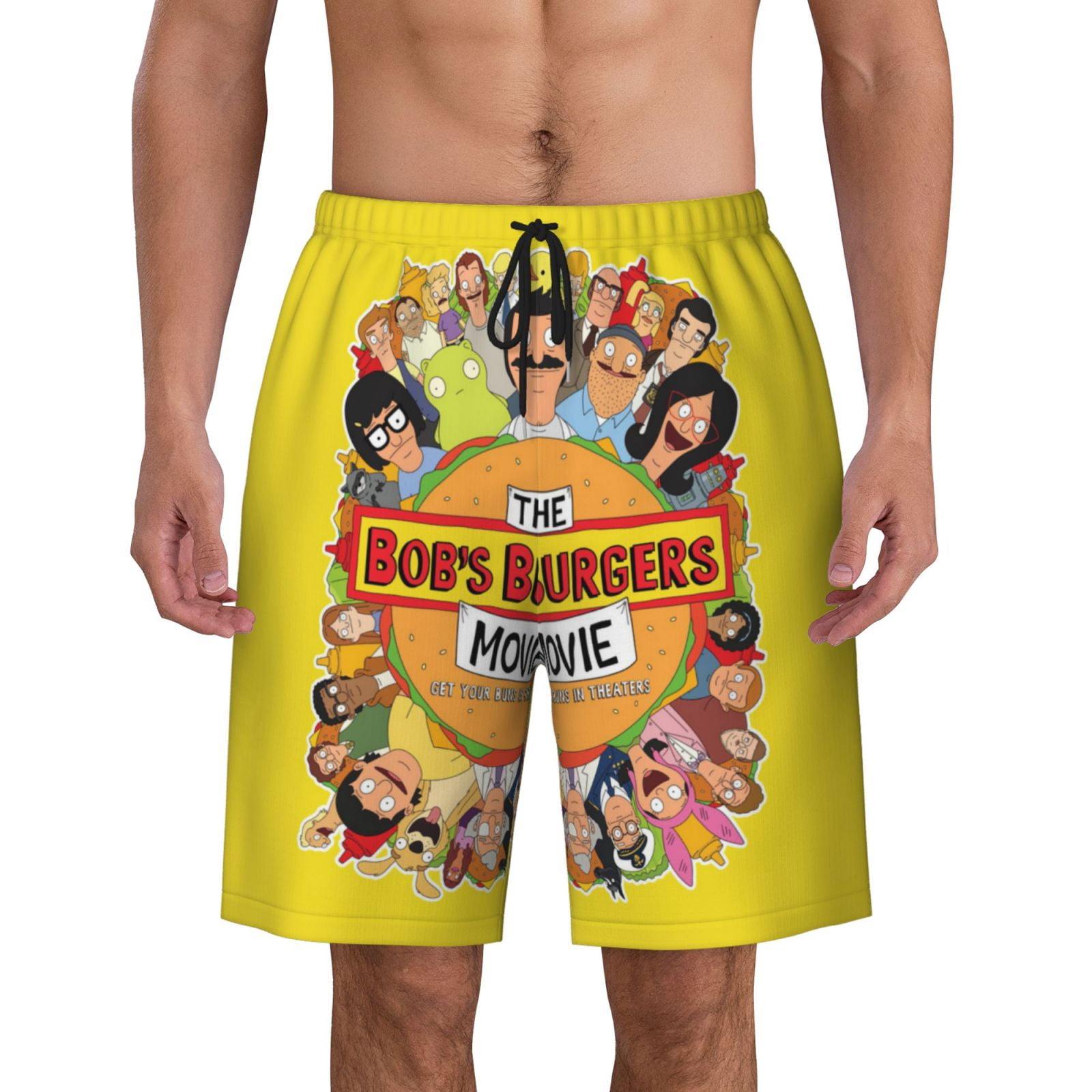 Bob'S Burgers Boys Swim Trunks Quick Dry Swim Shorts Kids Bathing Suits ...