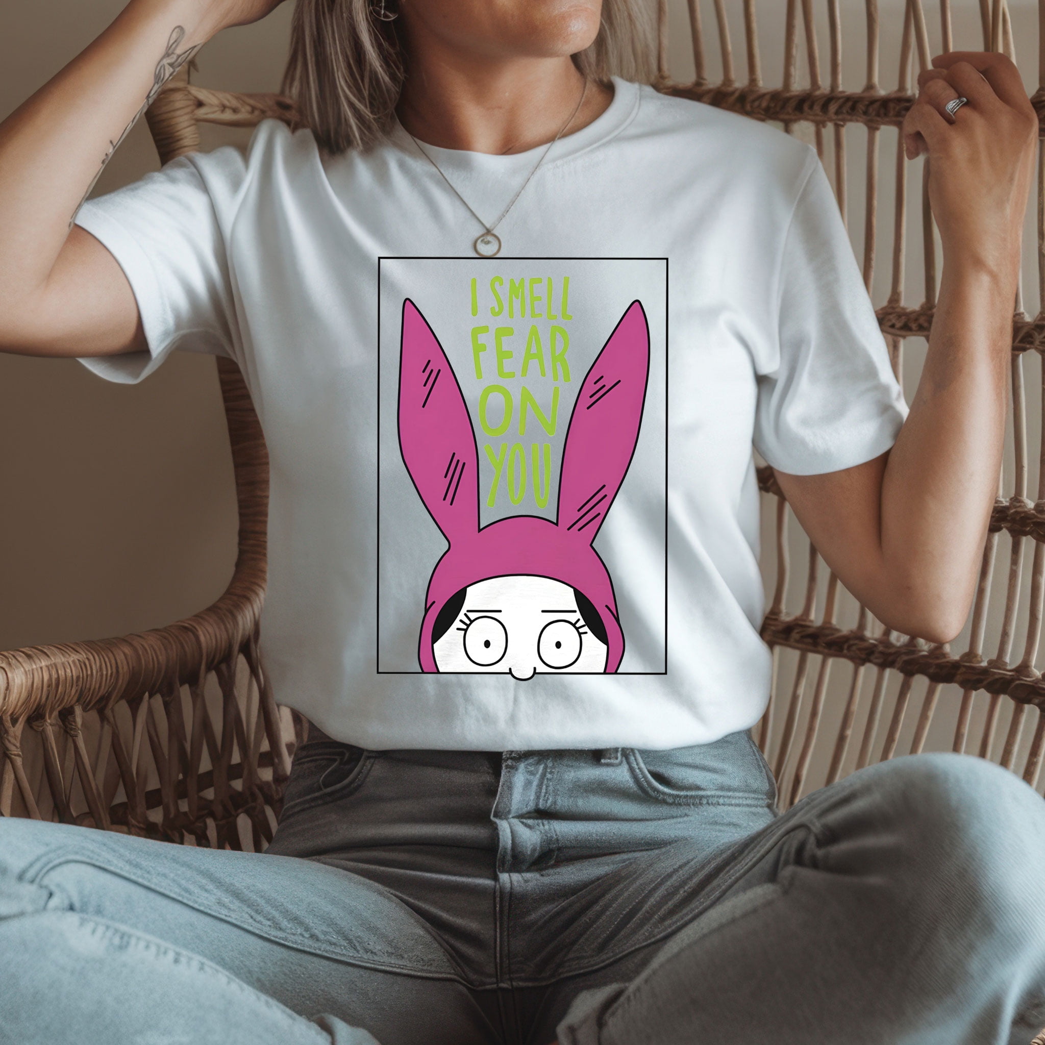 Bob’S Burgers I Smell Fear On You T-Shirt - Walmart.com