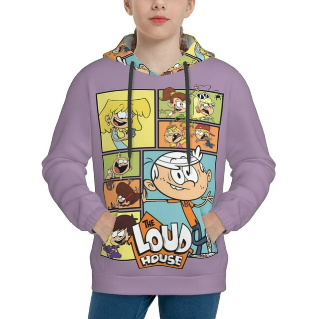 The Loud House Kids' Hoodie 3d Print Sweatshirt Soft Pullover Hooded ...