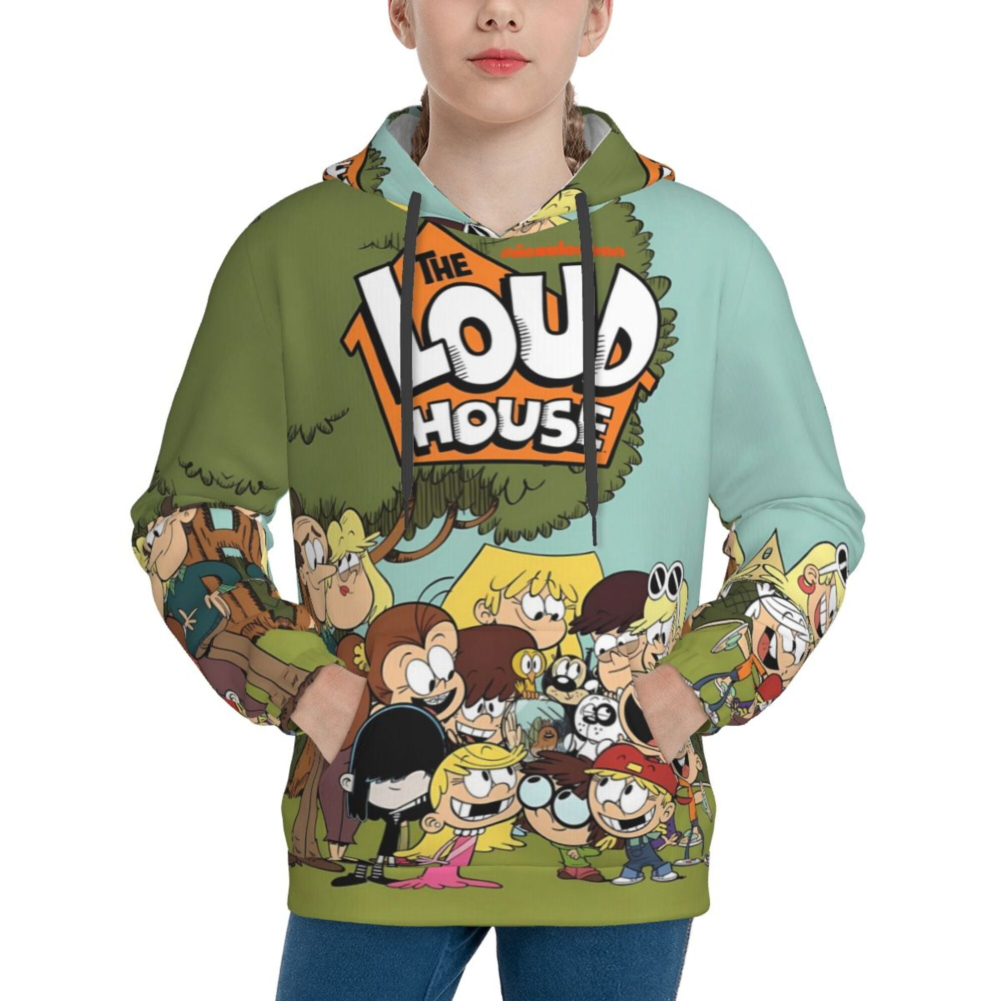 The Loud House Kids' Hoodie 3d Print Sweatshirt Soft Pullover Hooded ...