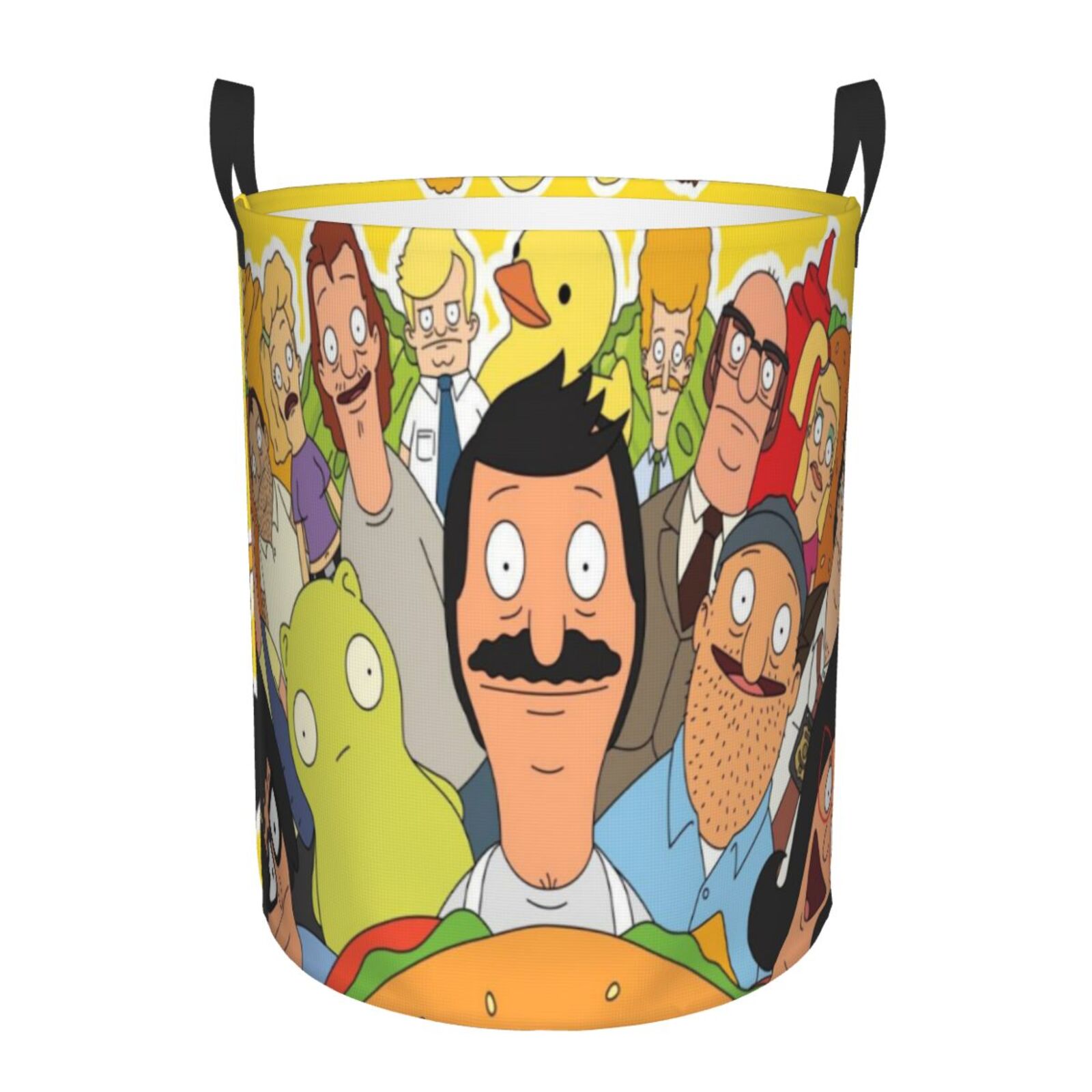 Bob'S Burgers Large Laundry Hamper Collapsible Laundry Basket With ...