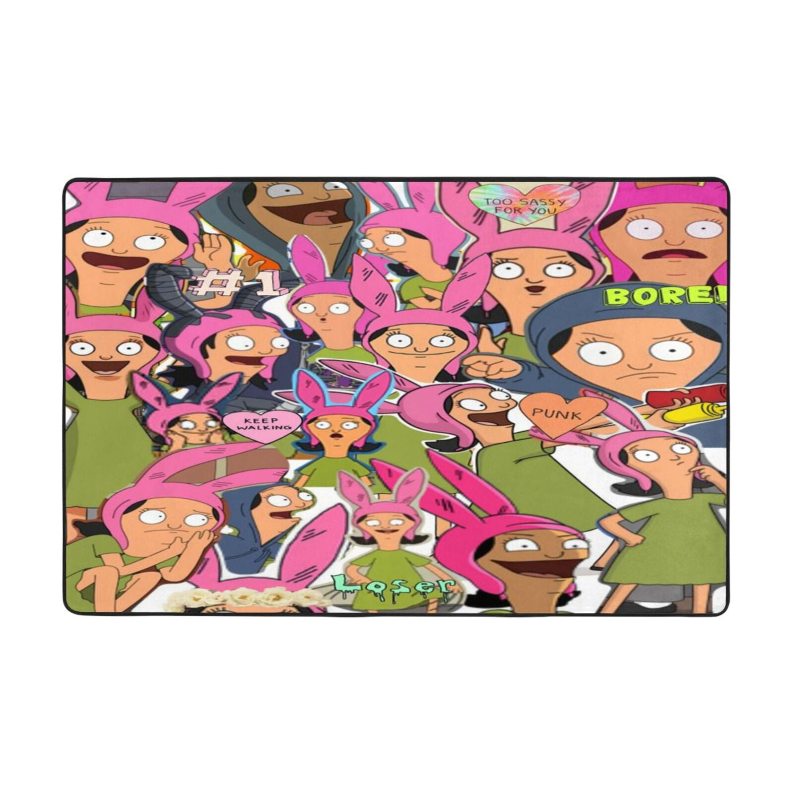 Bob'S Burgers Louise (1) Rug Cartoon Character Carpet For Bedroom ...