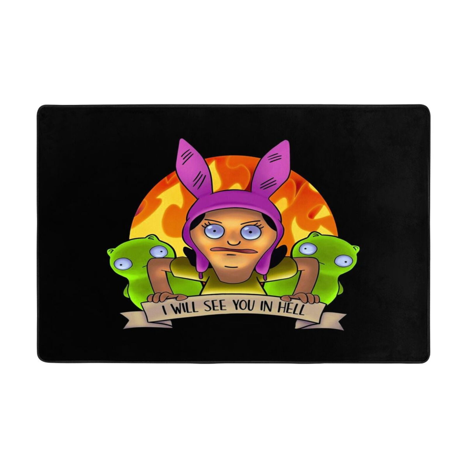 Bob'S Burgers Louise (2) Rug Cartoon Character Carpet For Bedroom ...