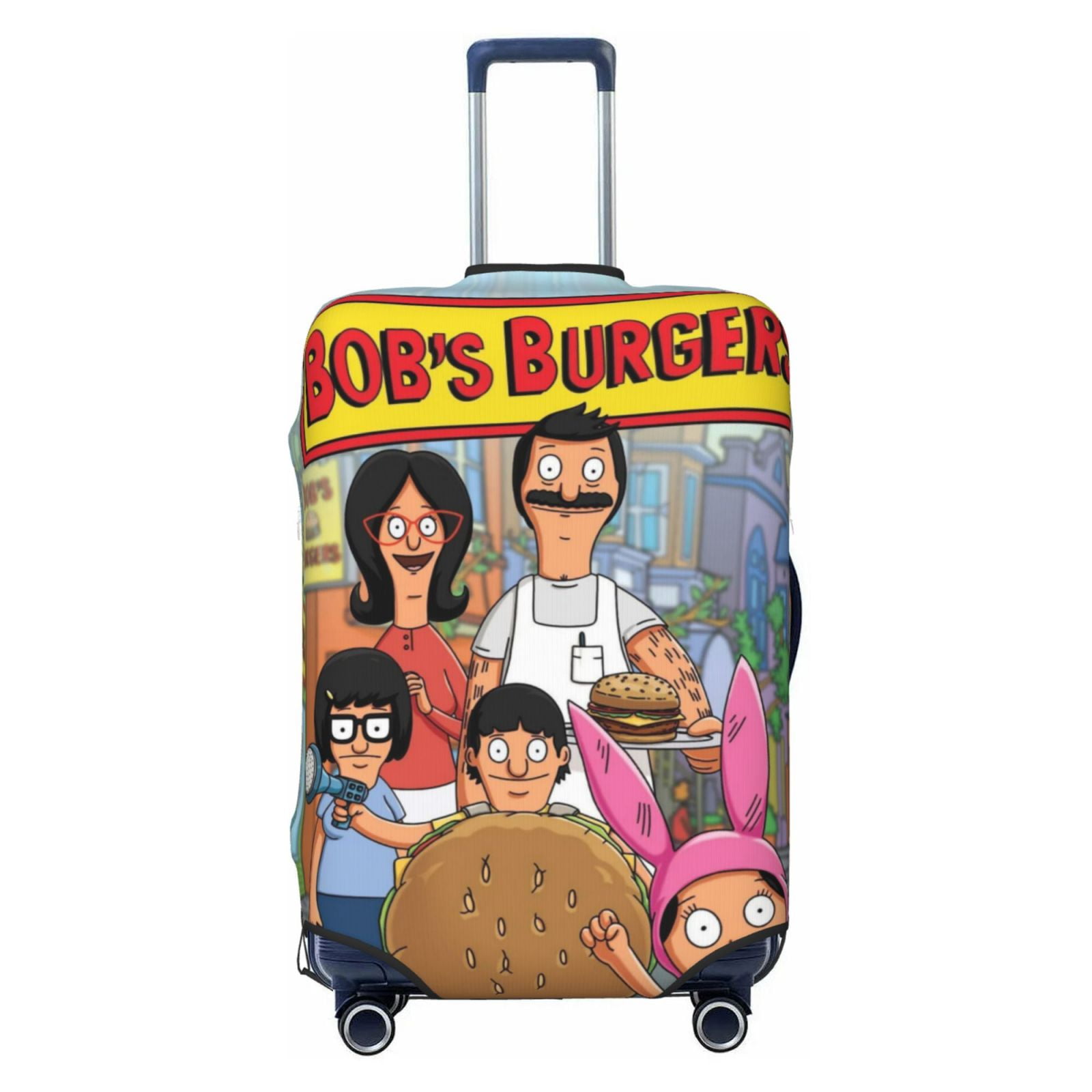 Bob'S Burgers Luggage Cover Cartoon Suitcase Covers Elastic Dustproof ...