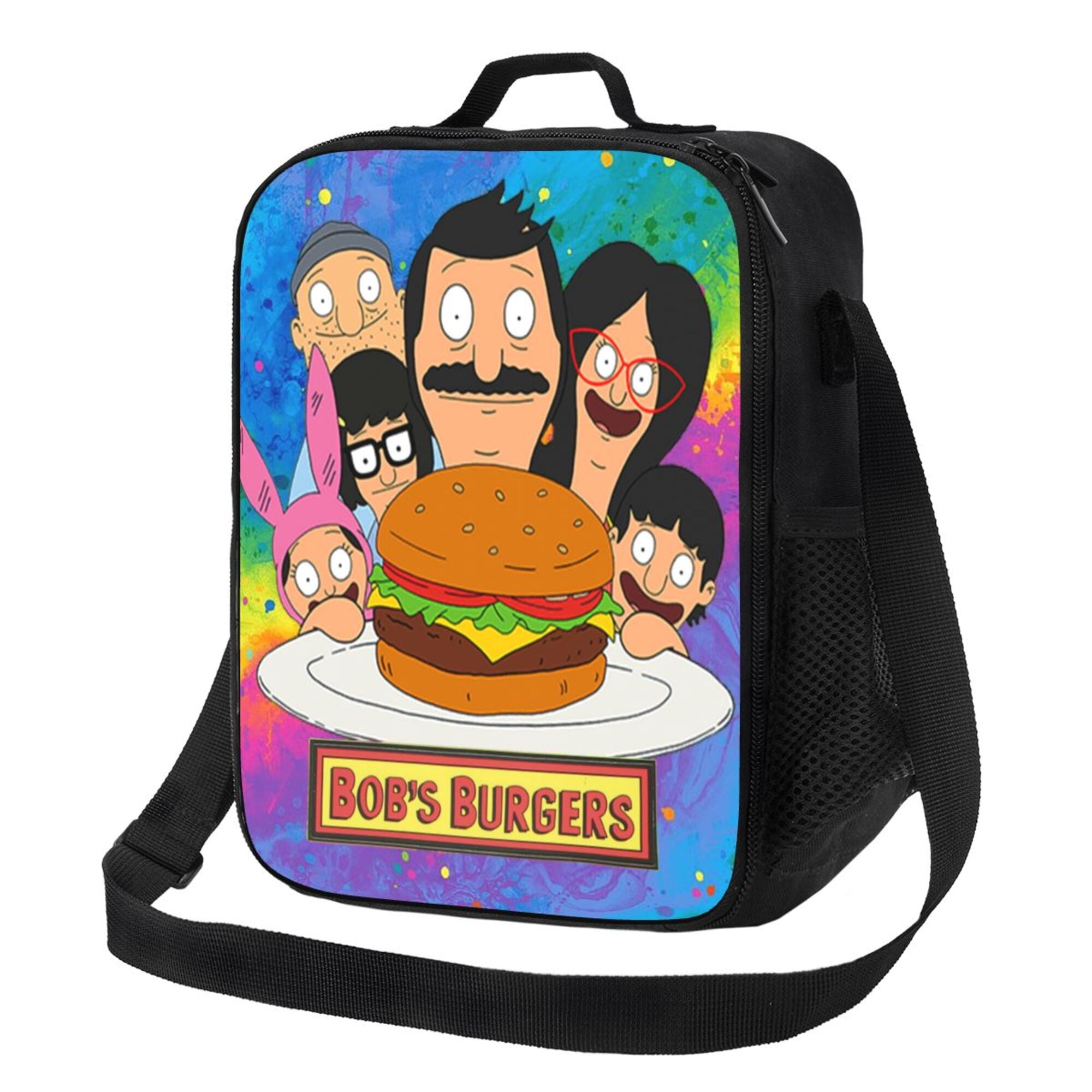 Bob'S Burgers Lunch Bag Large Capacity Lunch Box Reusable Portable ...