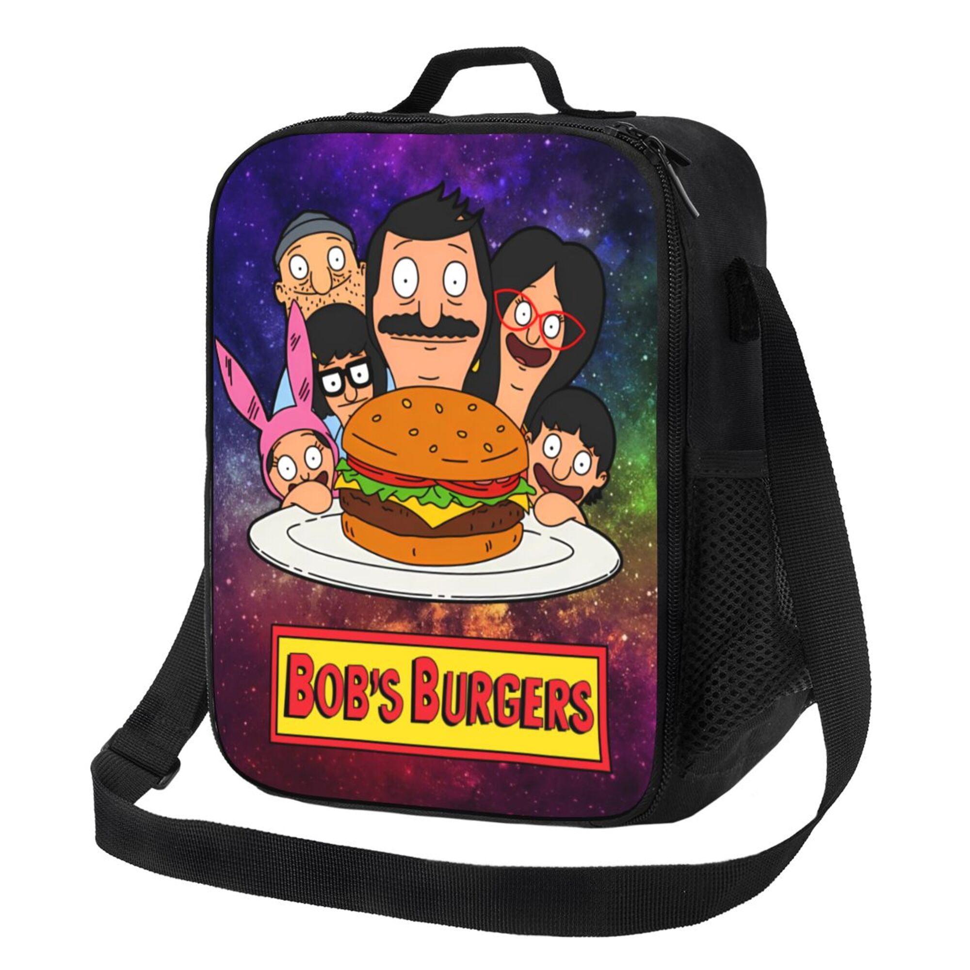 Bob'S Burgers Lunch Bag Lunch Box Lightweight Durable Lunch Tote Bag ...