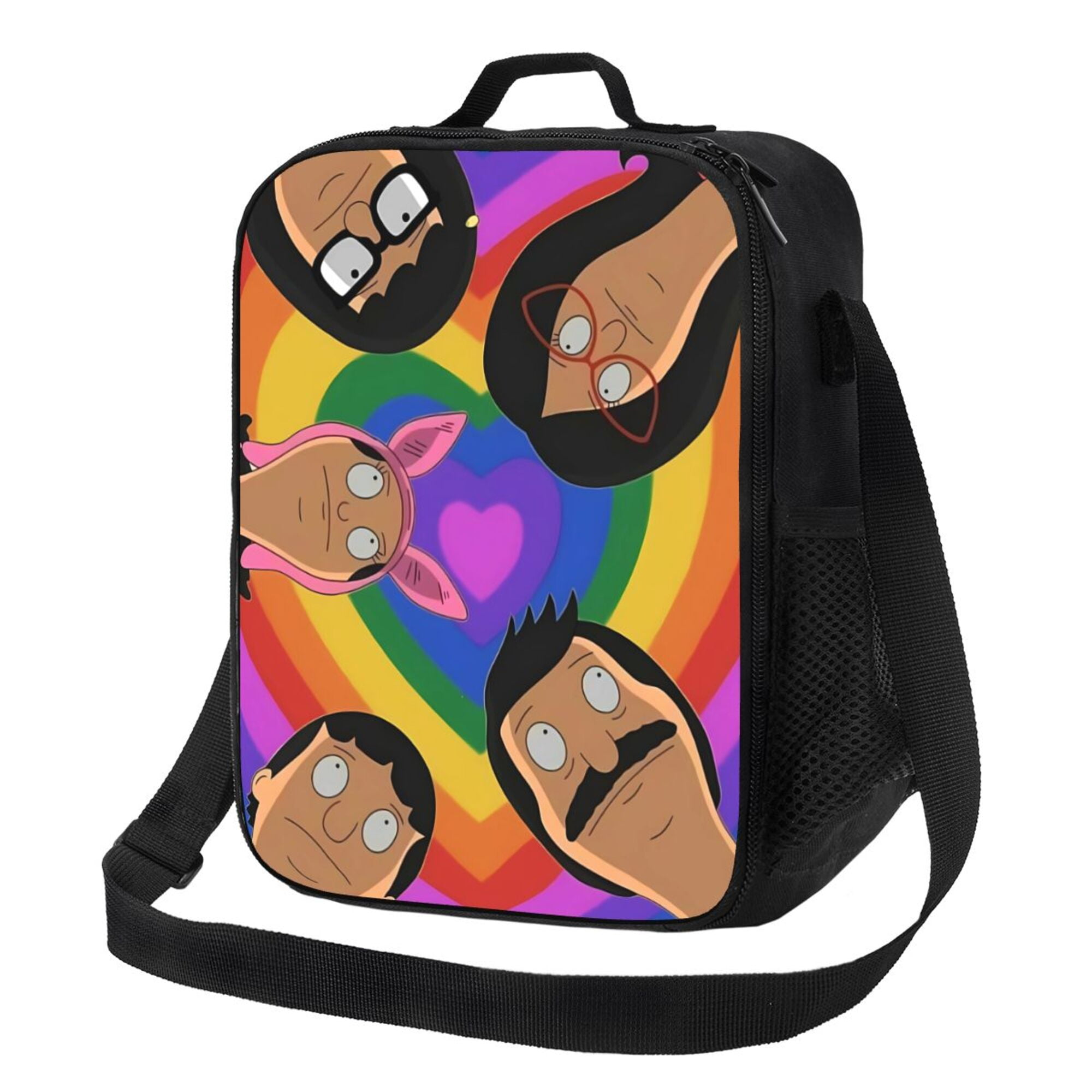 Bob'S Burgers Lunch Bag Lunch Box Lightweight Durable Lunch Tote Bag ...
