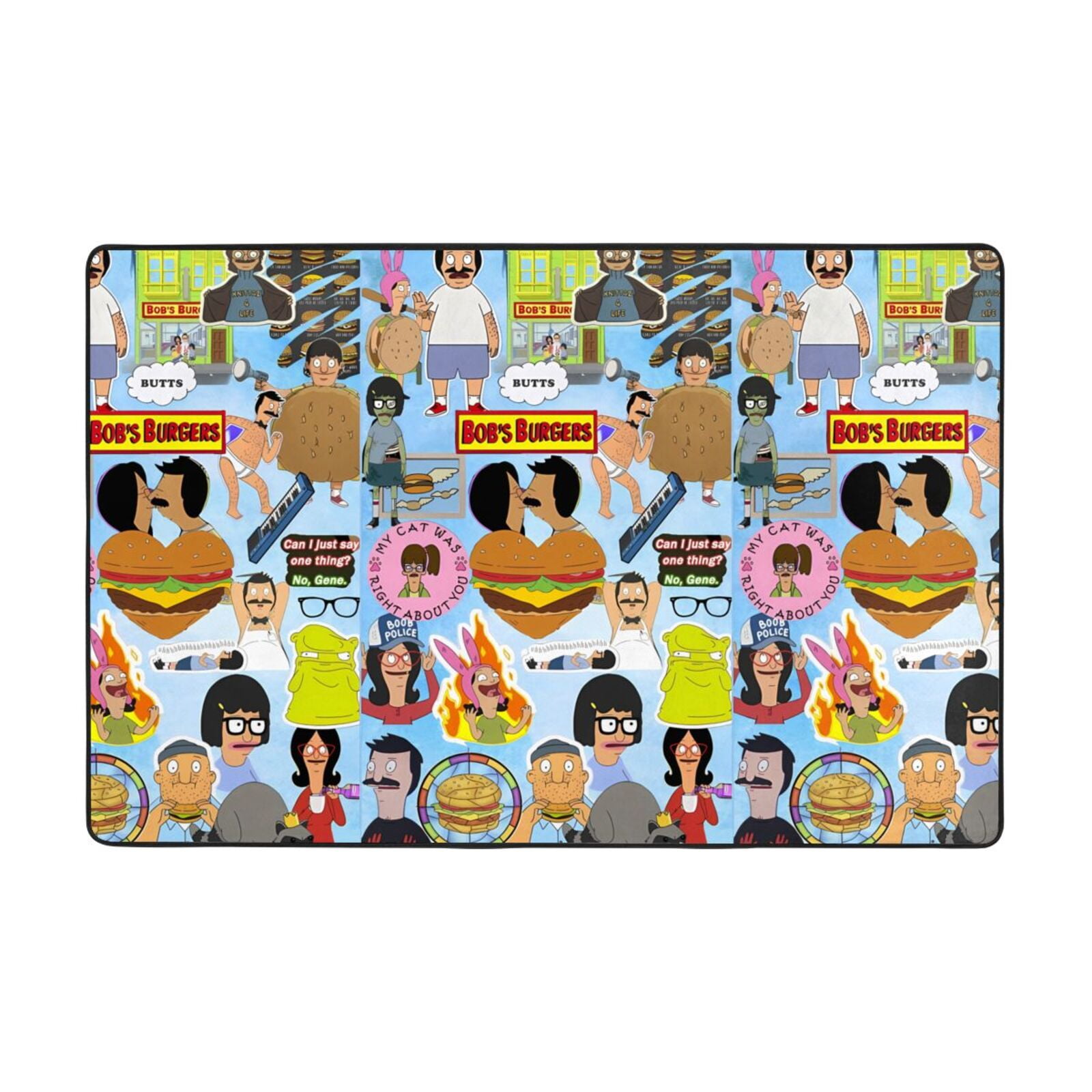 Bob'S Burgers Rugs Washable Cover Floor Rug Carpets Bathroom ...