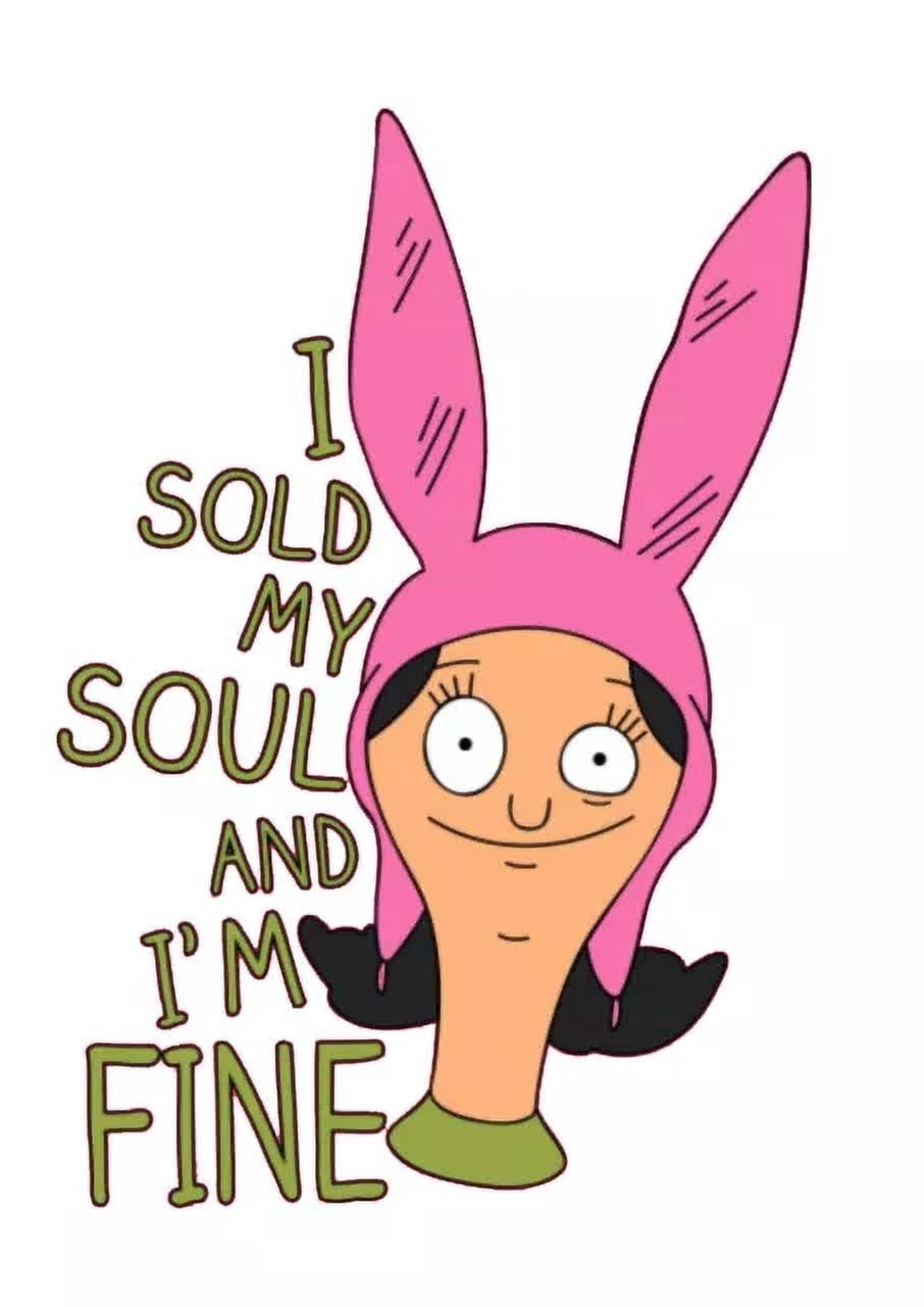 Bob'S Burgers Selling Out Stickers Phone Decal Water Bottle Stickers ...