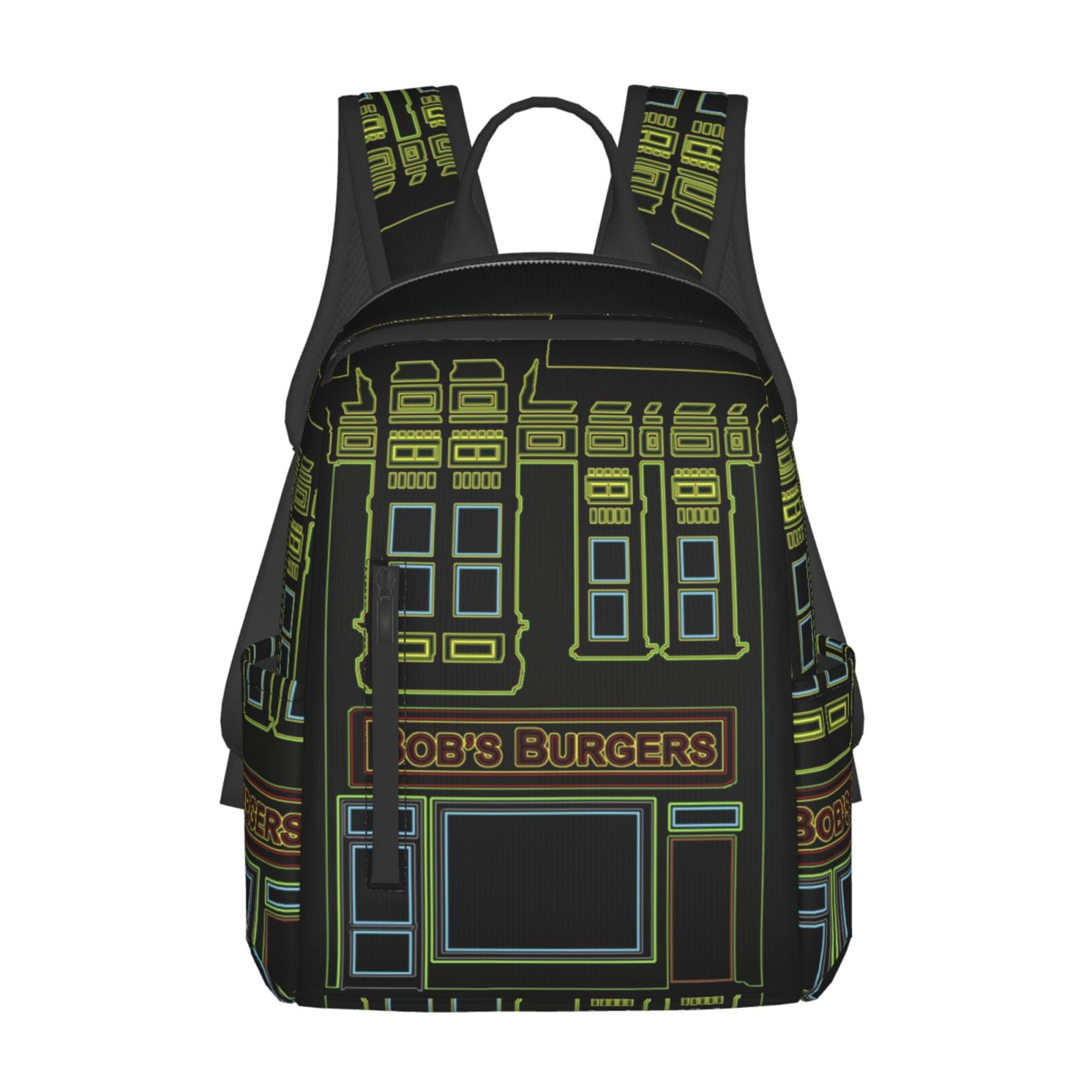 Bob'S Burgers Simple Fashion Back-Pack Adjustable Shoulder Strap Book ...